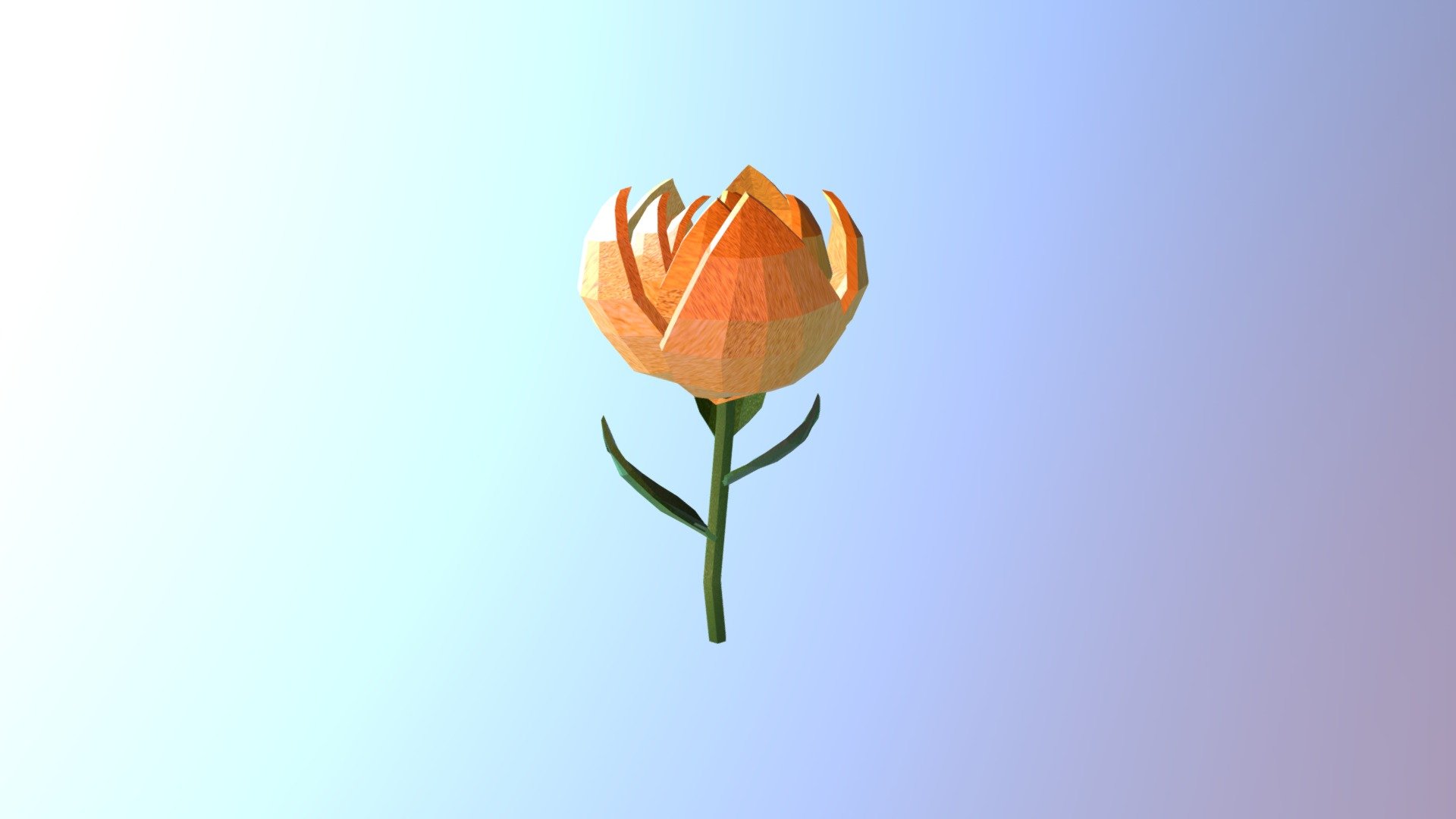 Flower Yellow - 3D model by mitu44110 [ce6031d] - Sketchfab