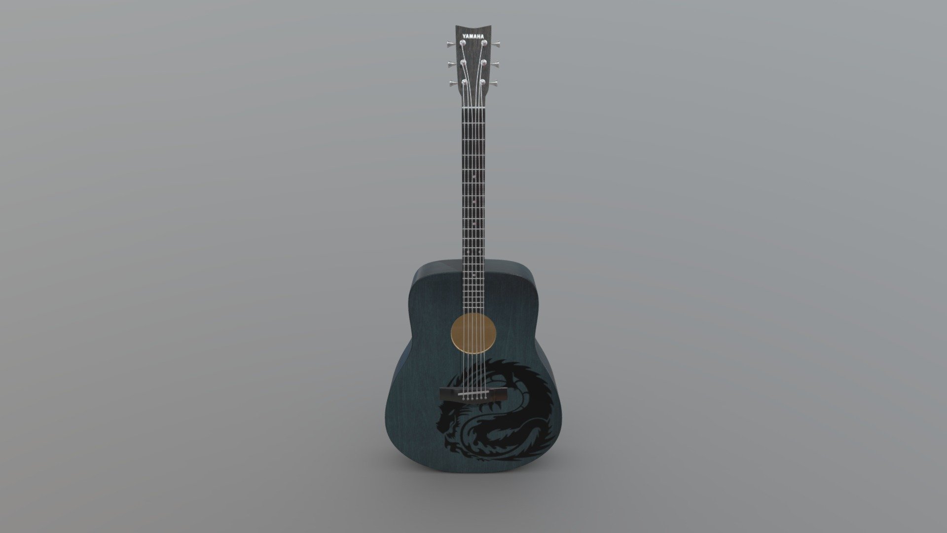 Guitar - Download Free 3D model by thanigavel [ce60b31] - Sketchfab