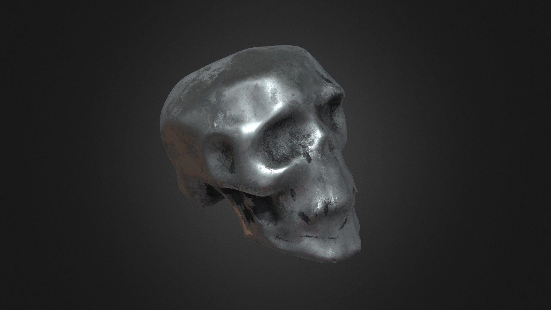 metal human skull - Download Free 3D model by vicente betoret ferrero ...