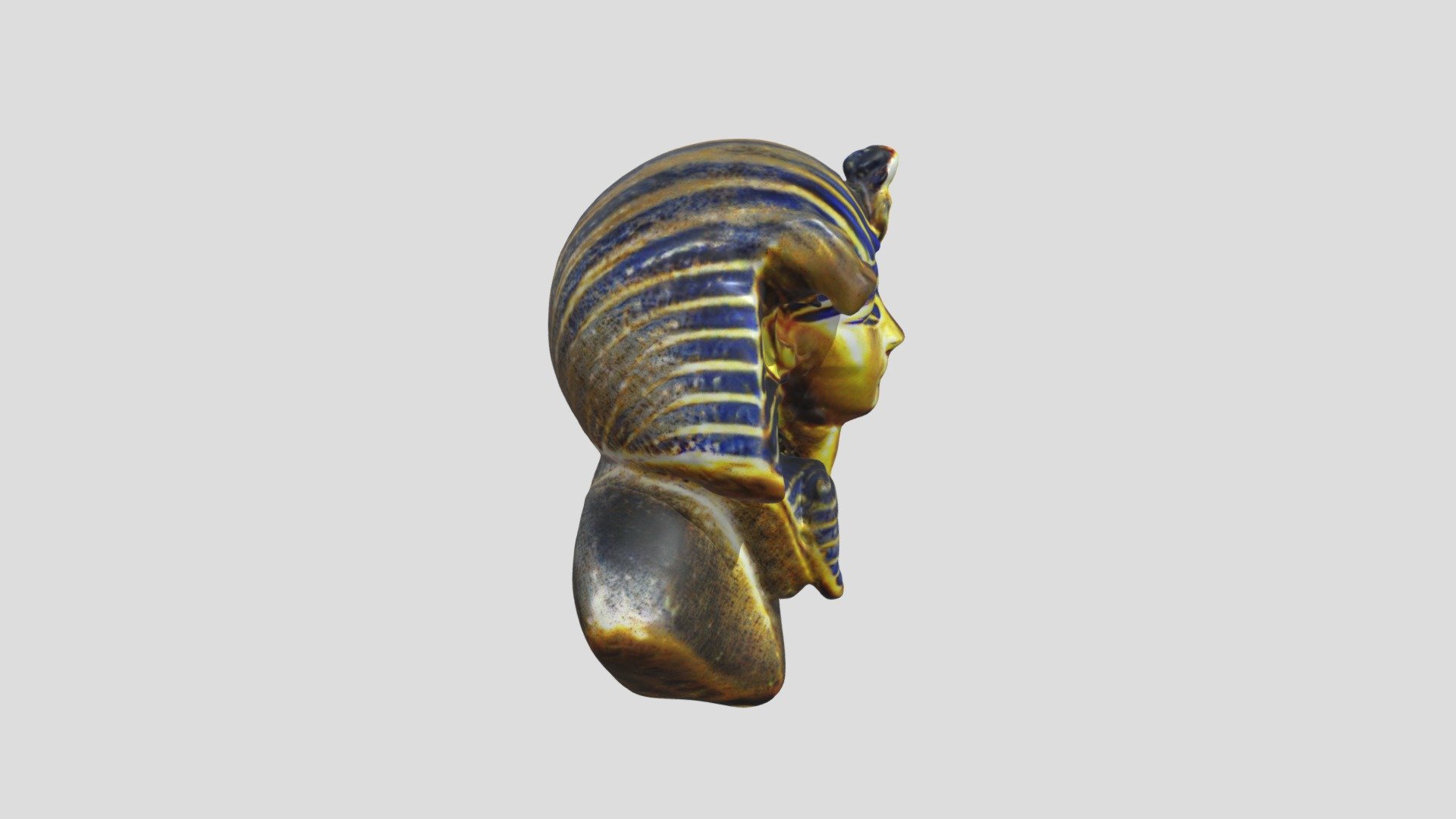 Pharaoh's face - Download Free 3D model by 6yler [ce61391] - Sketchfab