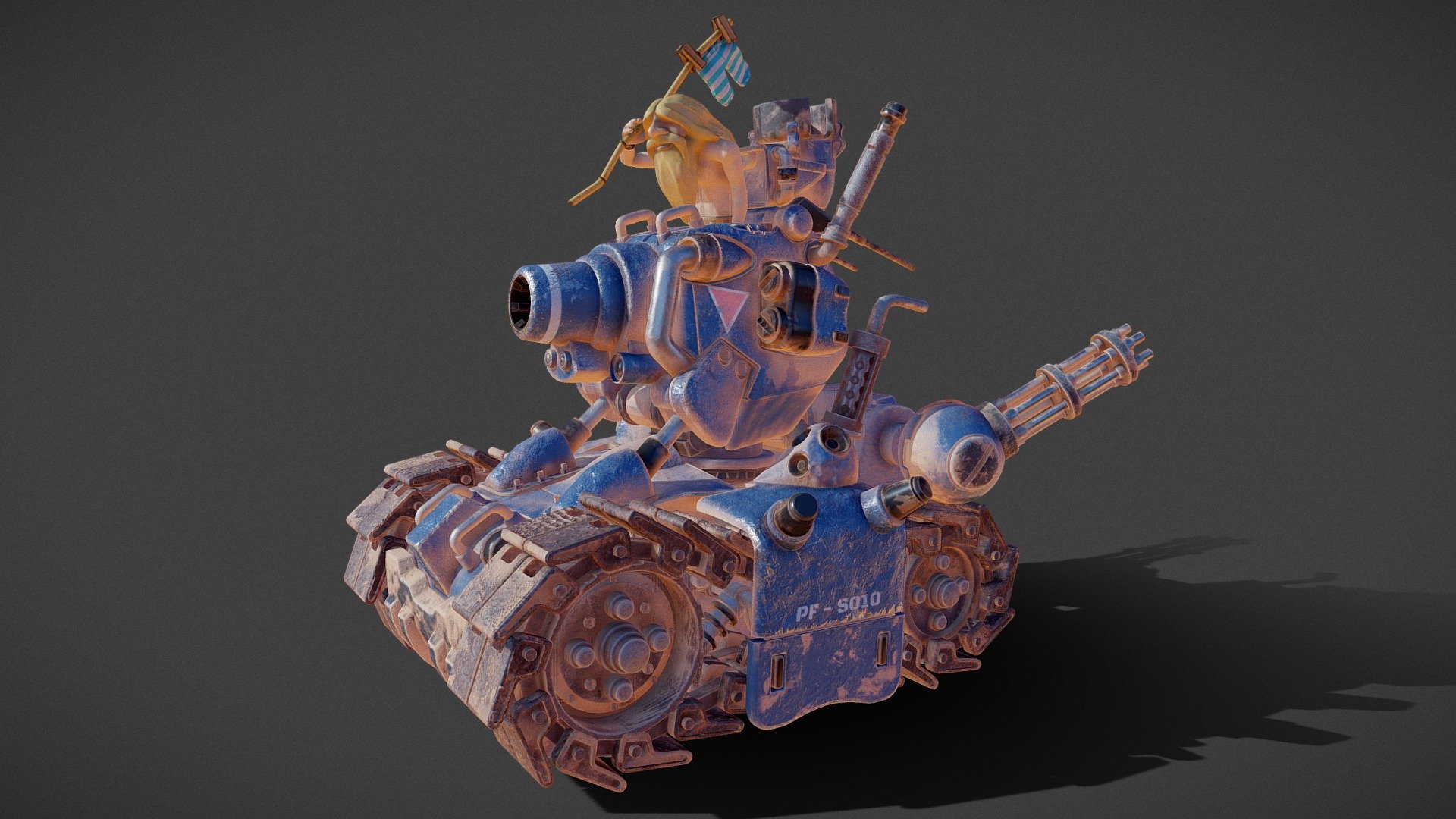 Metal Slug Tank (READ THE DESCRIPTION!) - 3D model by Jean Magusteiro ...