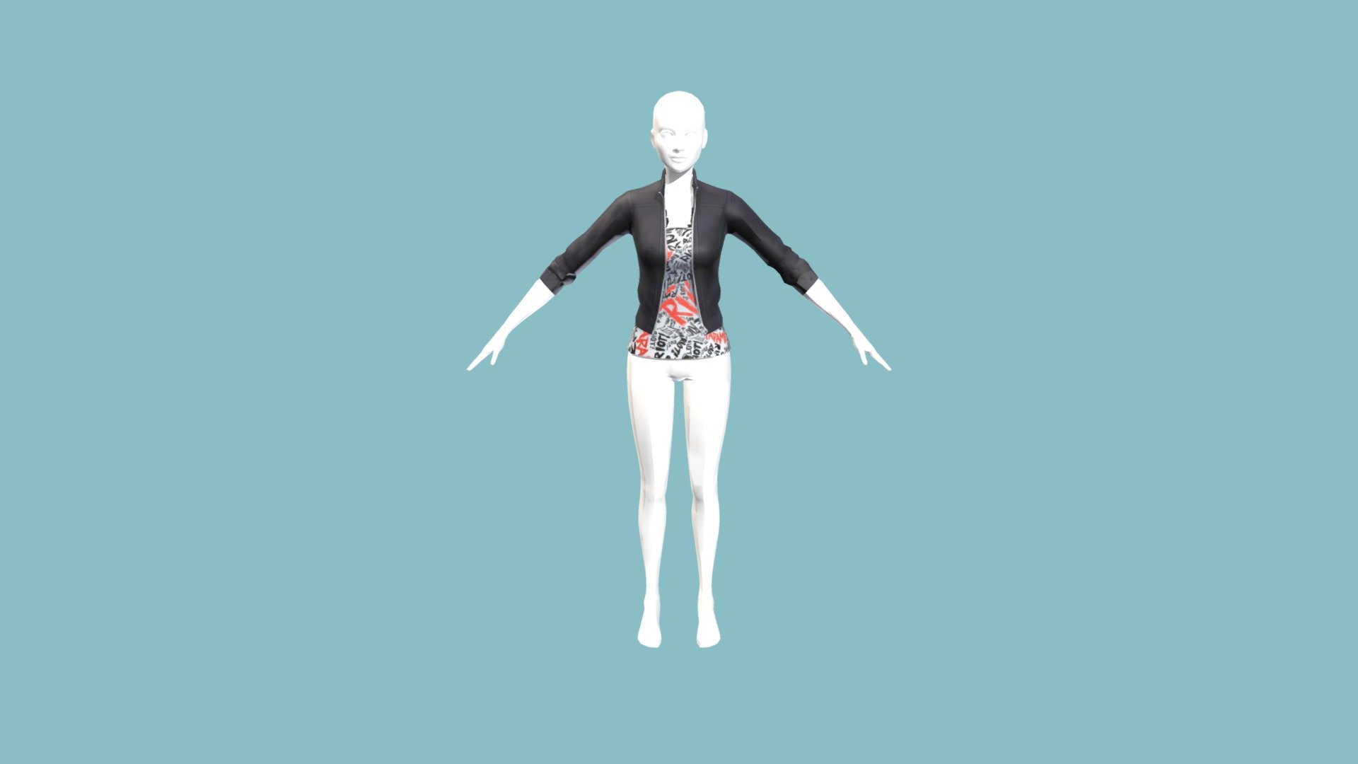 Jaqueta Sims 4 - 3D model by VitorLopesW [ce62696] - Sketchfab