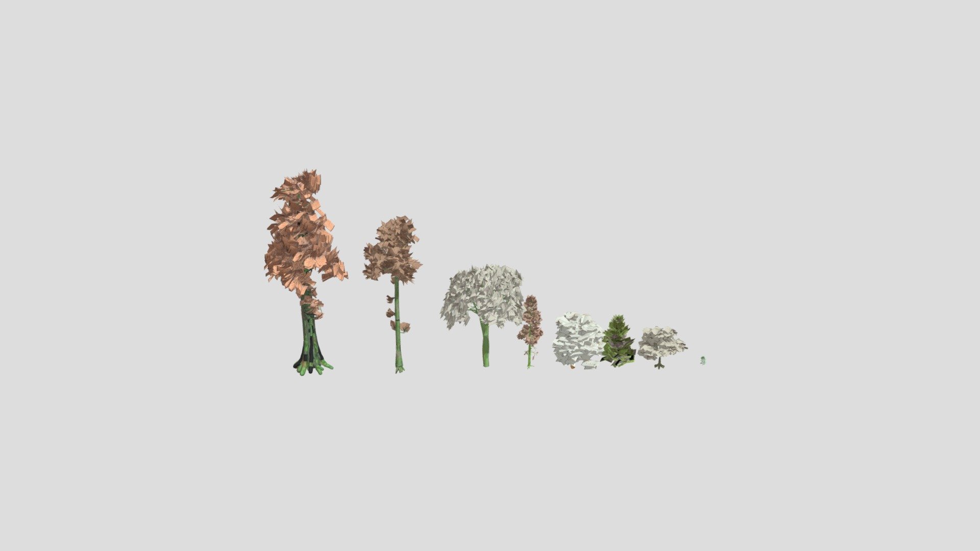 22-trees 9 Obj - 3D model by hannabone3445 [ce6597f] - Sketchfab