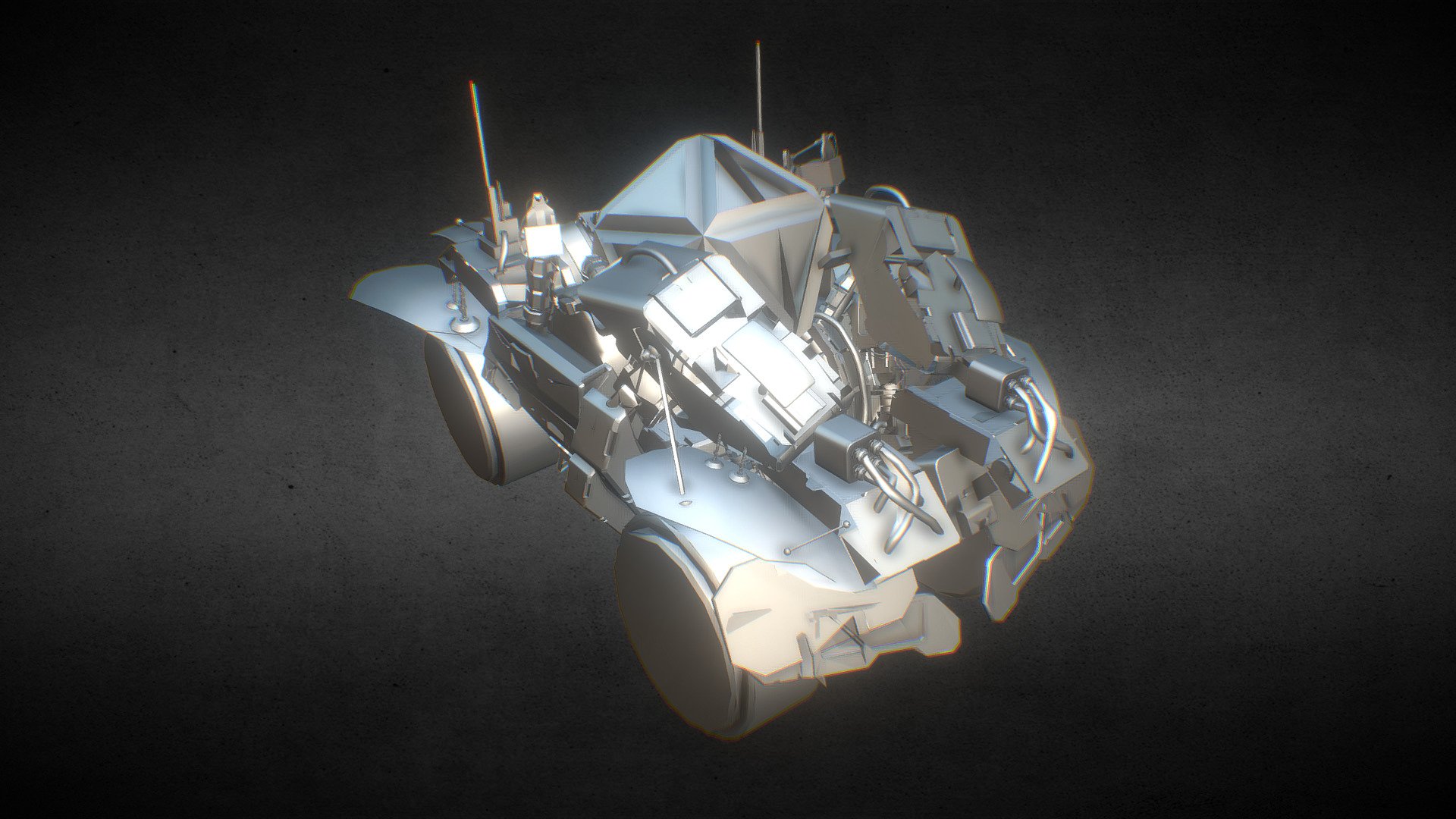 Space Vehicle VR Sculpt - Buy Royalty Free 3D model by Lucid Dreams ...