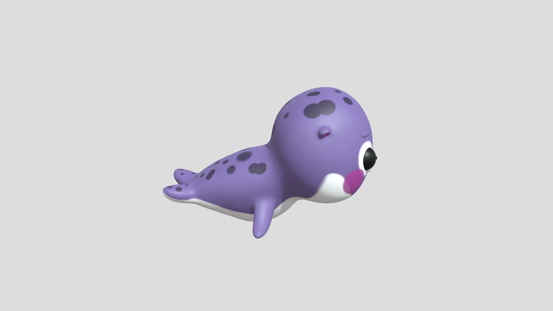 Cartoon Seal - 3D model by JanAnd [ce6ba5a] - Sketchfab
