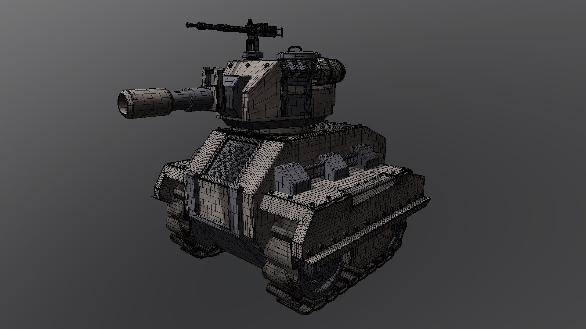 Stylized Tank - 3D model by sntydomin [ce6c852] - Sketchfab