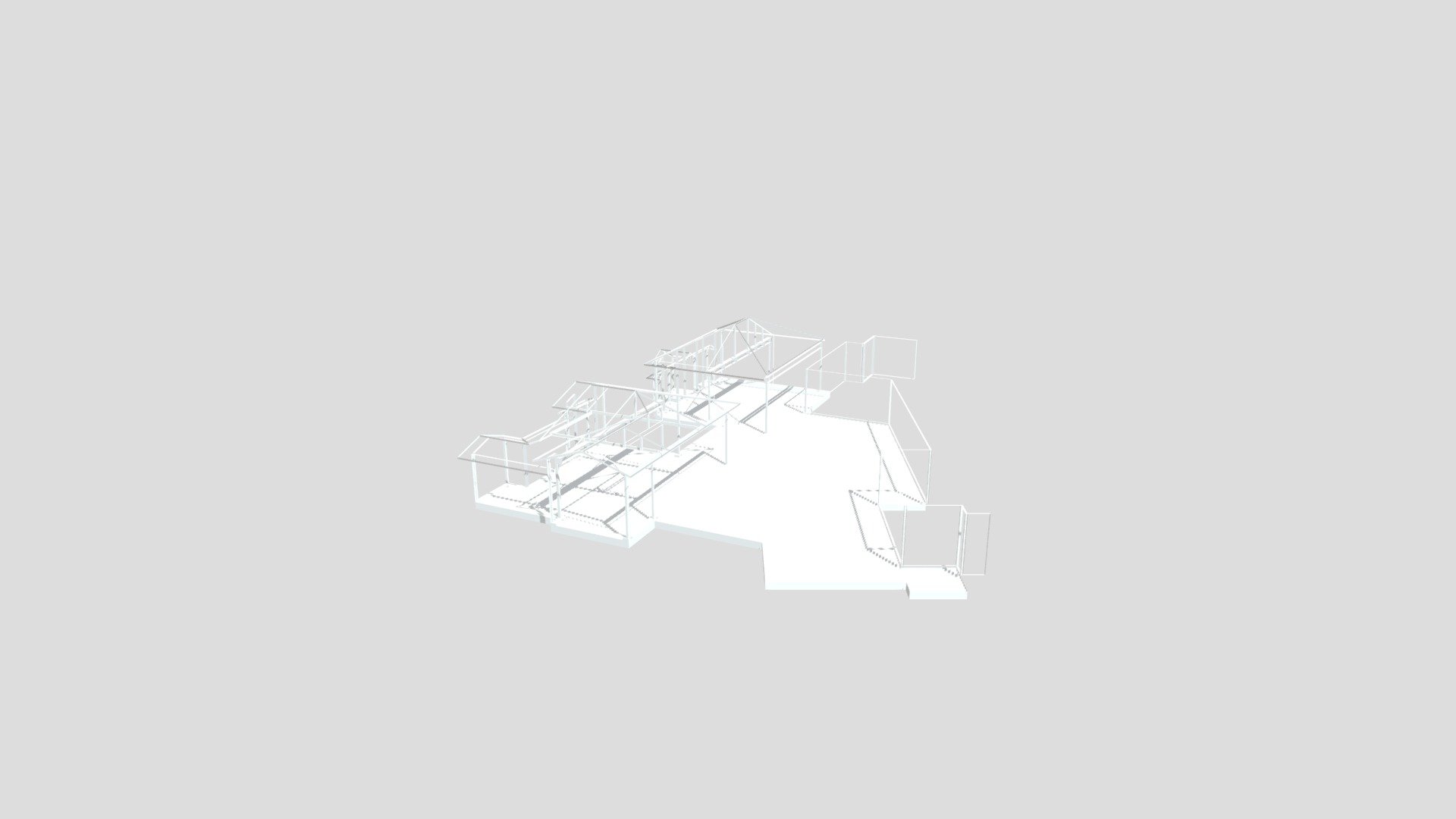JN0808_ Bardon (House 1 & 2) - 3D Model - Download Free 3D model by ...