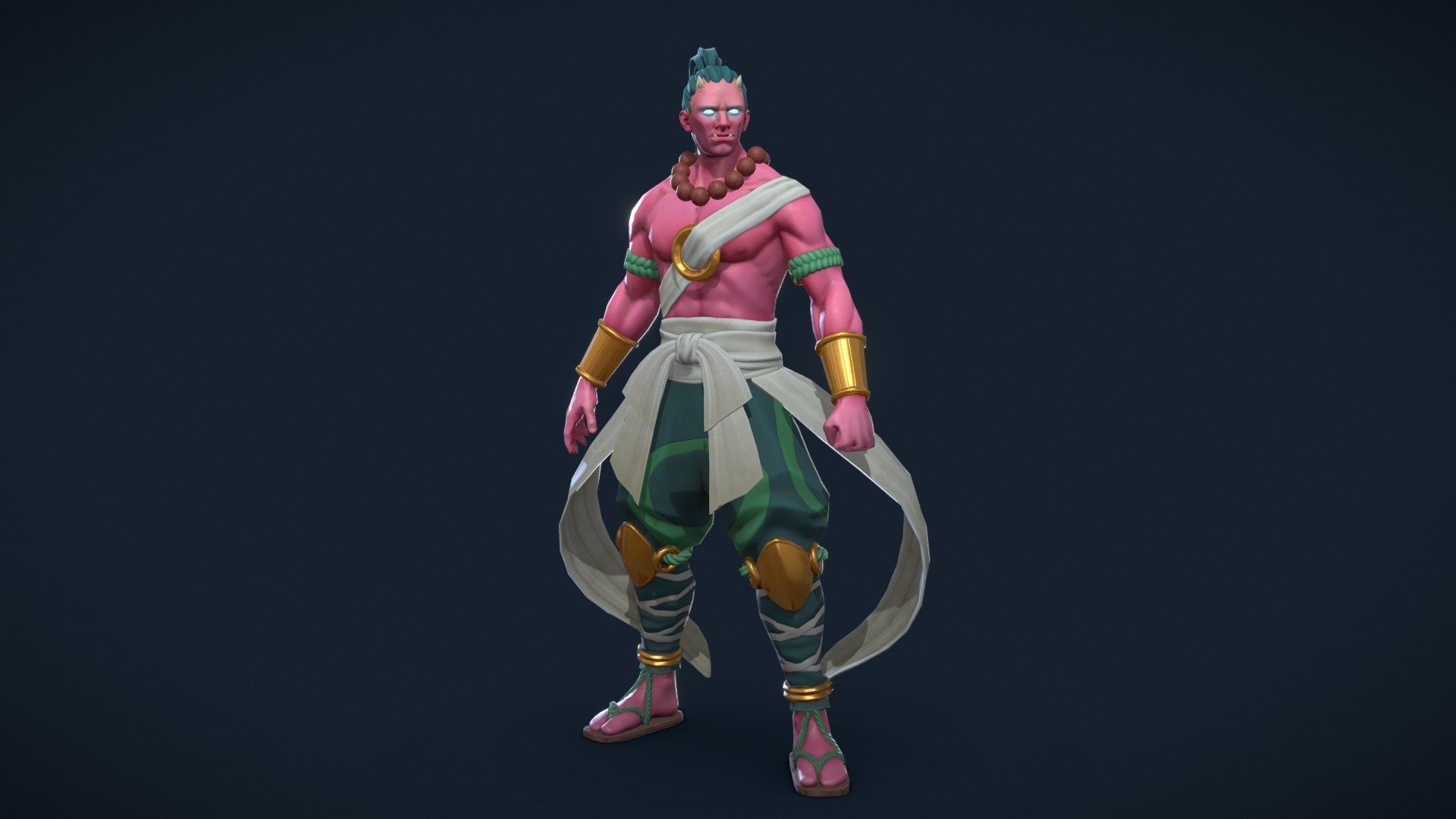 Pink Fighter - 3D model by Ruslan Rogachev (@ruslan.rogachev) [ce6f9cc ...