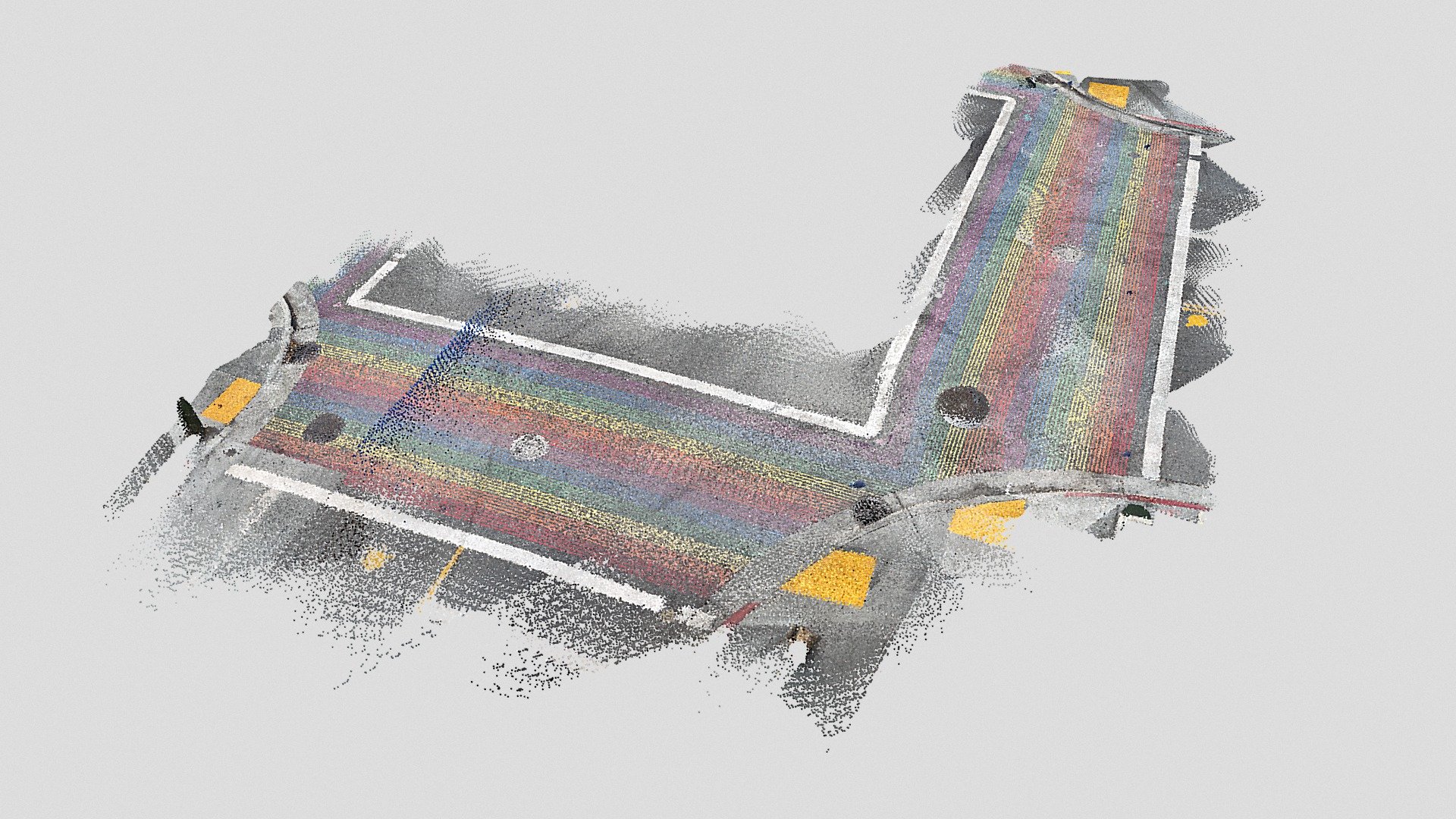 Rainbow crosswalks in SF's Castro district - Download Free 3D model by ...