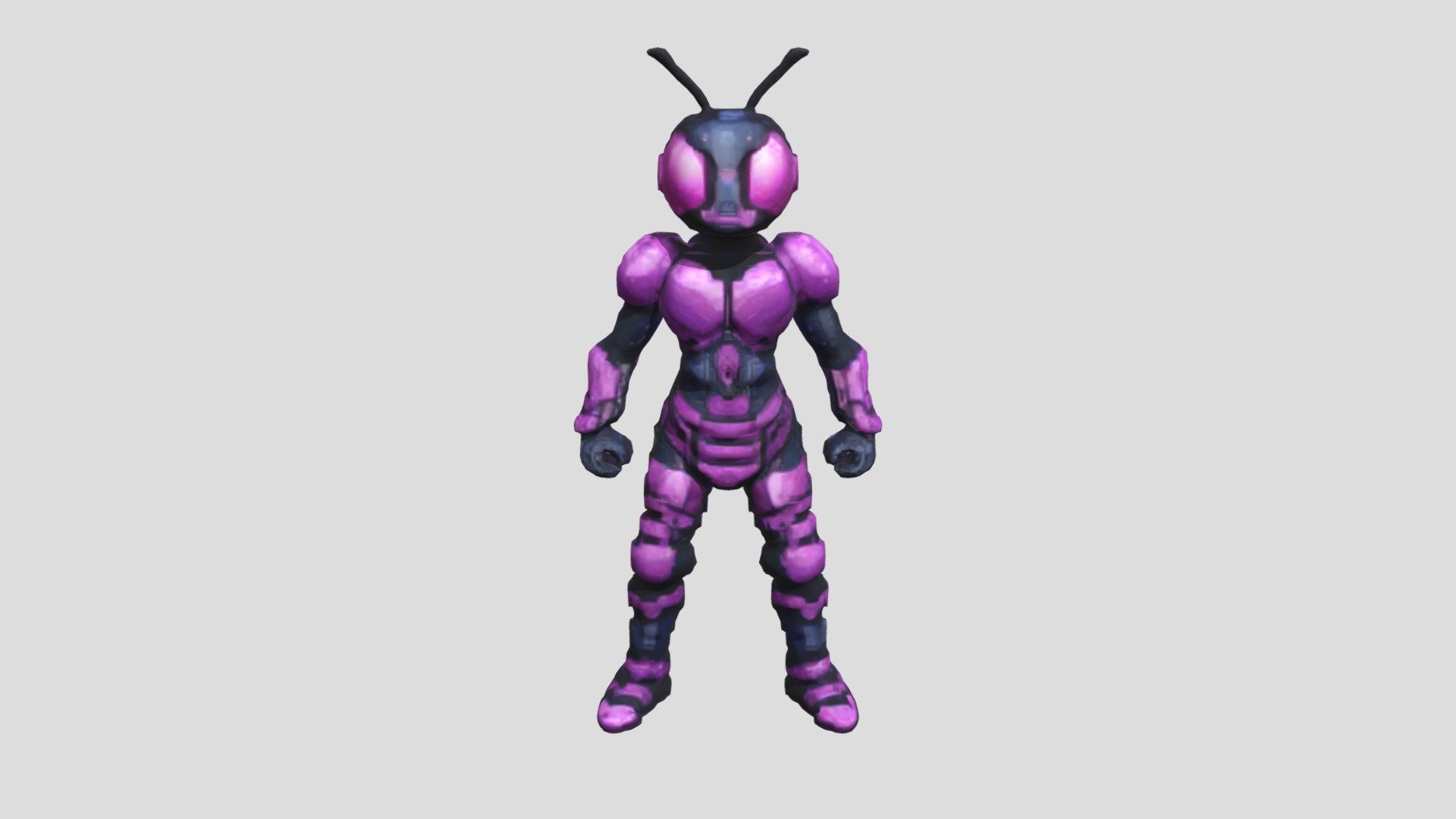 Insectoid Warrior - 3D model by spacecandymedia [ce705c6] - Sketchfab
