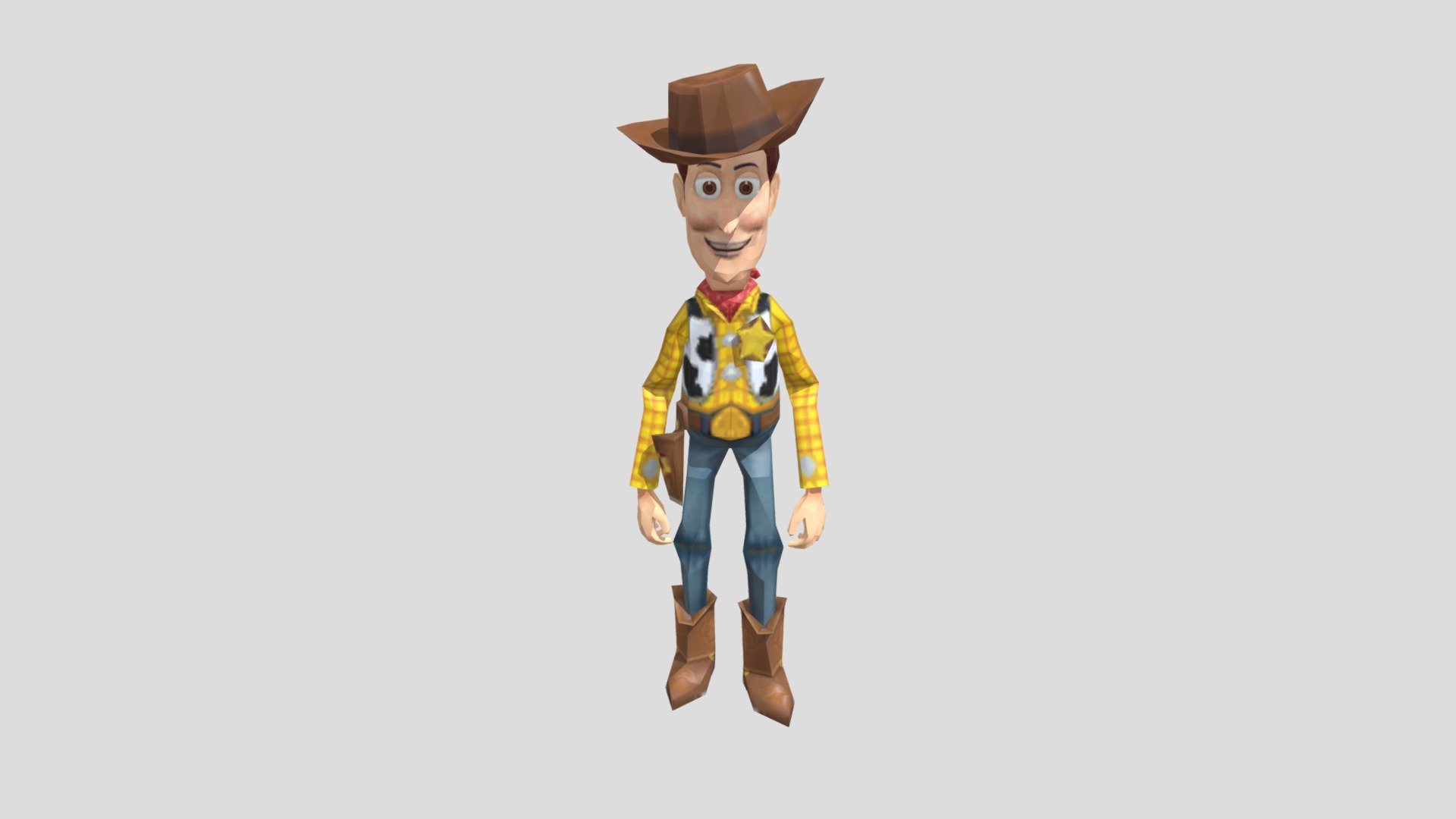 Woody Wii - Download Free 3D model by xdanni1984x [ce709cd] - Sketchfab