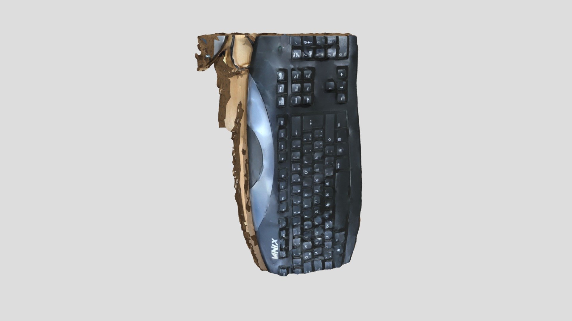 Teclado_textured_mesh_lowpoly_obj - Download Free 3D model by ...