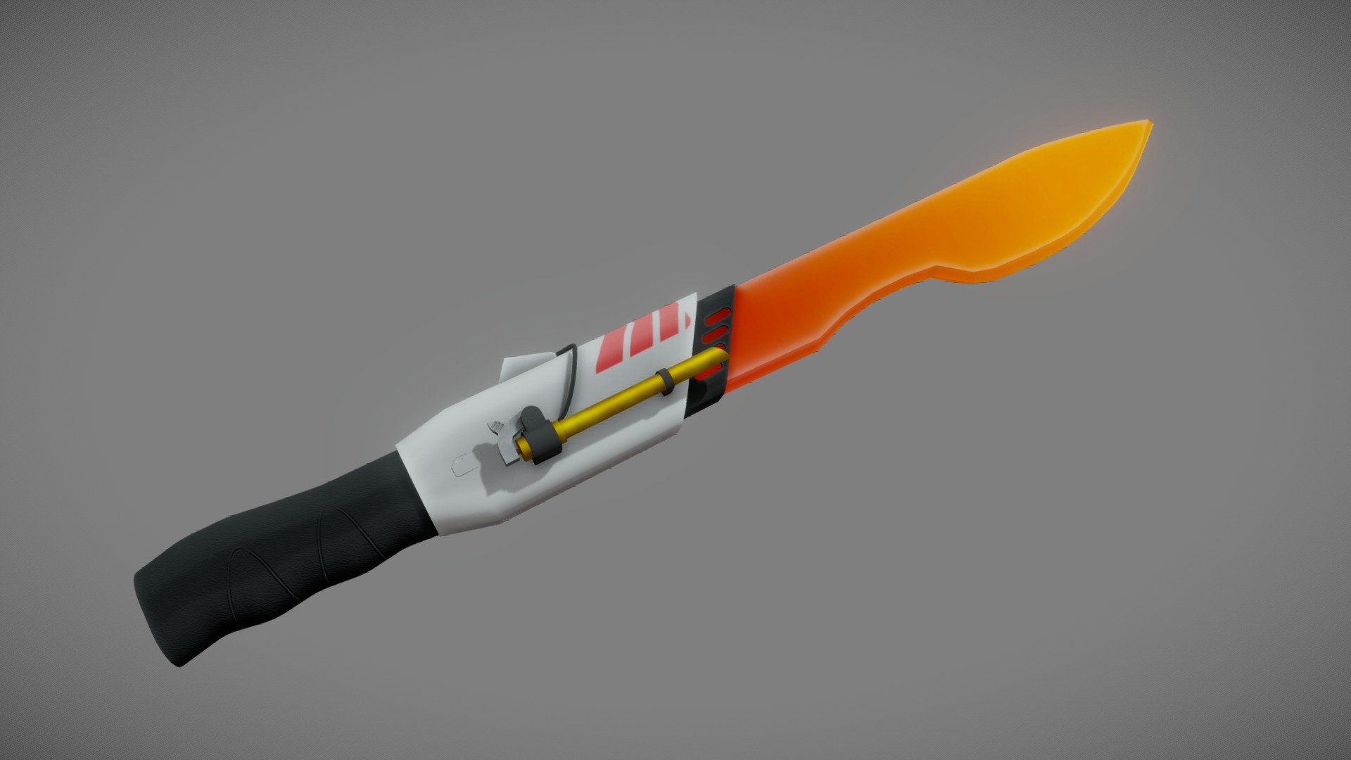 Sci-fi sword: 'Burning Blast' - Download Free 3D model by Ardocast ...