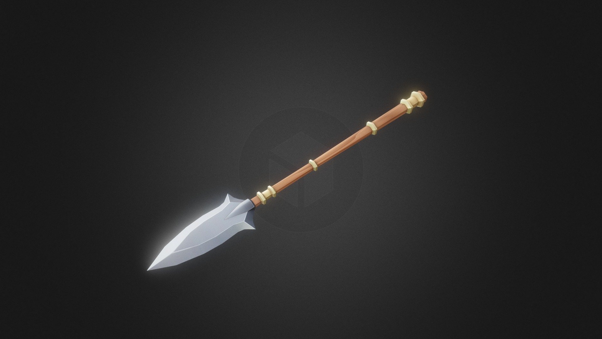 Stylized Low-poly Spear - Download Free 3D model by Rocco Giandomenico (@Rocco.Giandomenico ...