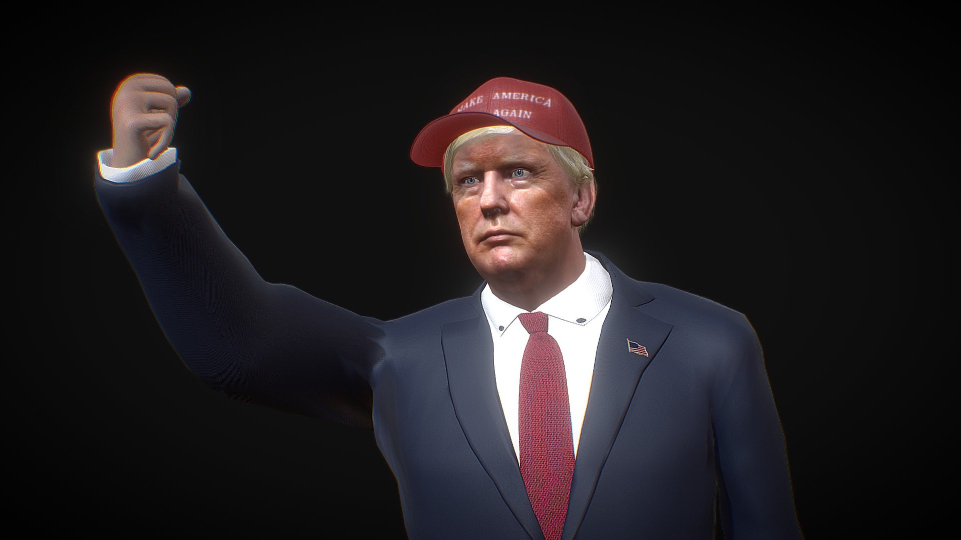 Donald Trump - Buy Royalty Free 3D model by karaman.arman [ce76336 ...