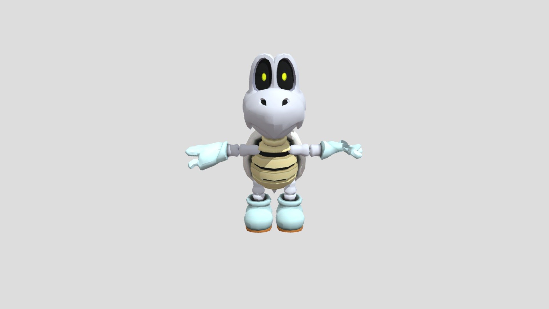 Dry Bones from Super Mario - Download Free 3D model by 3D by Renato👽 ...