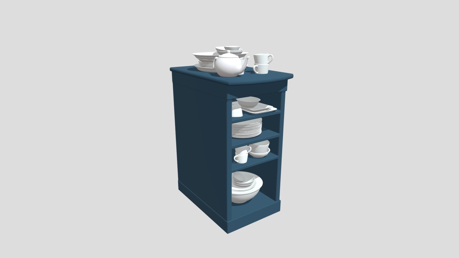 Dishes - 3D model by AllRender (@stephaniattila) [ce76ed8] - Sketchfab