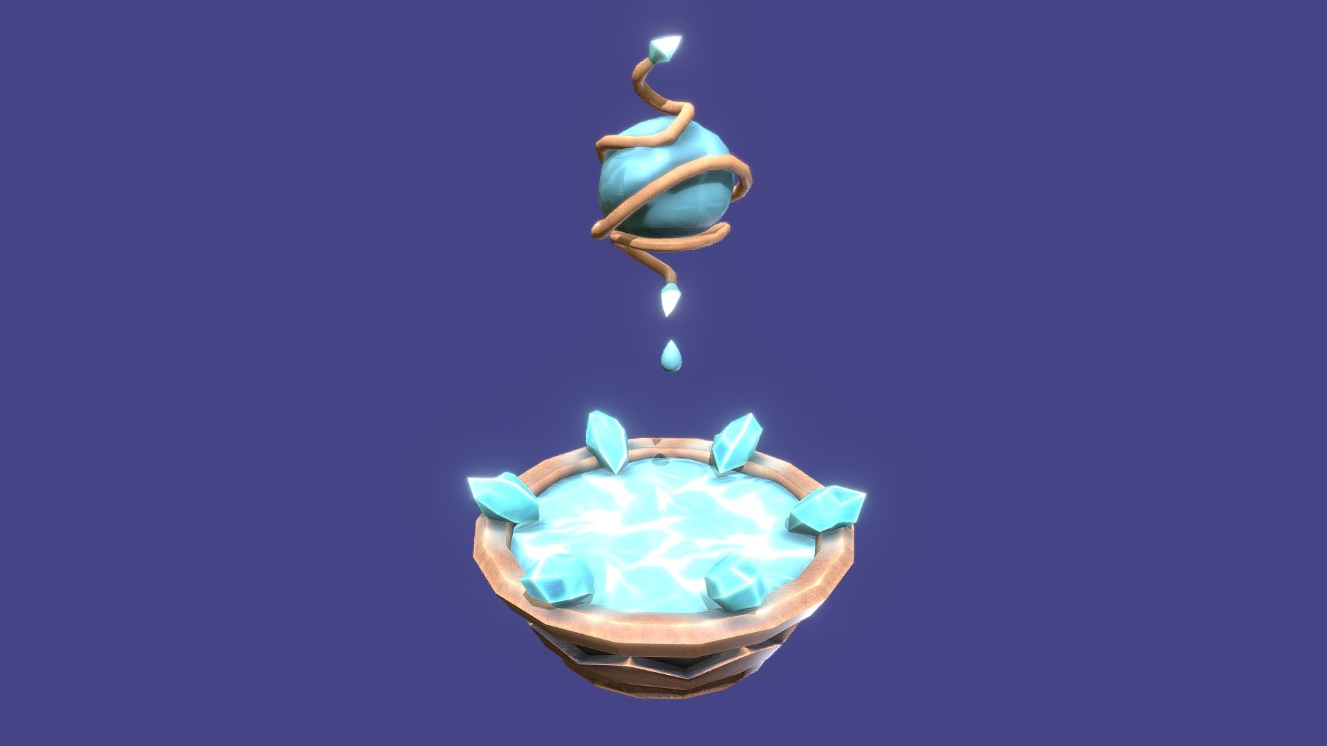 Water temple altar - 3D model by frédèrique_Lukassen (@Frederique ...