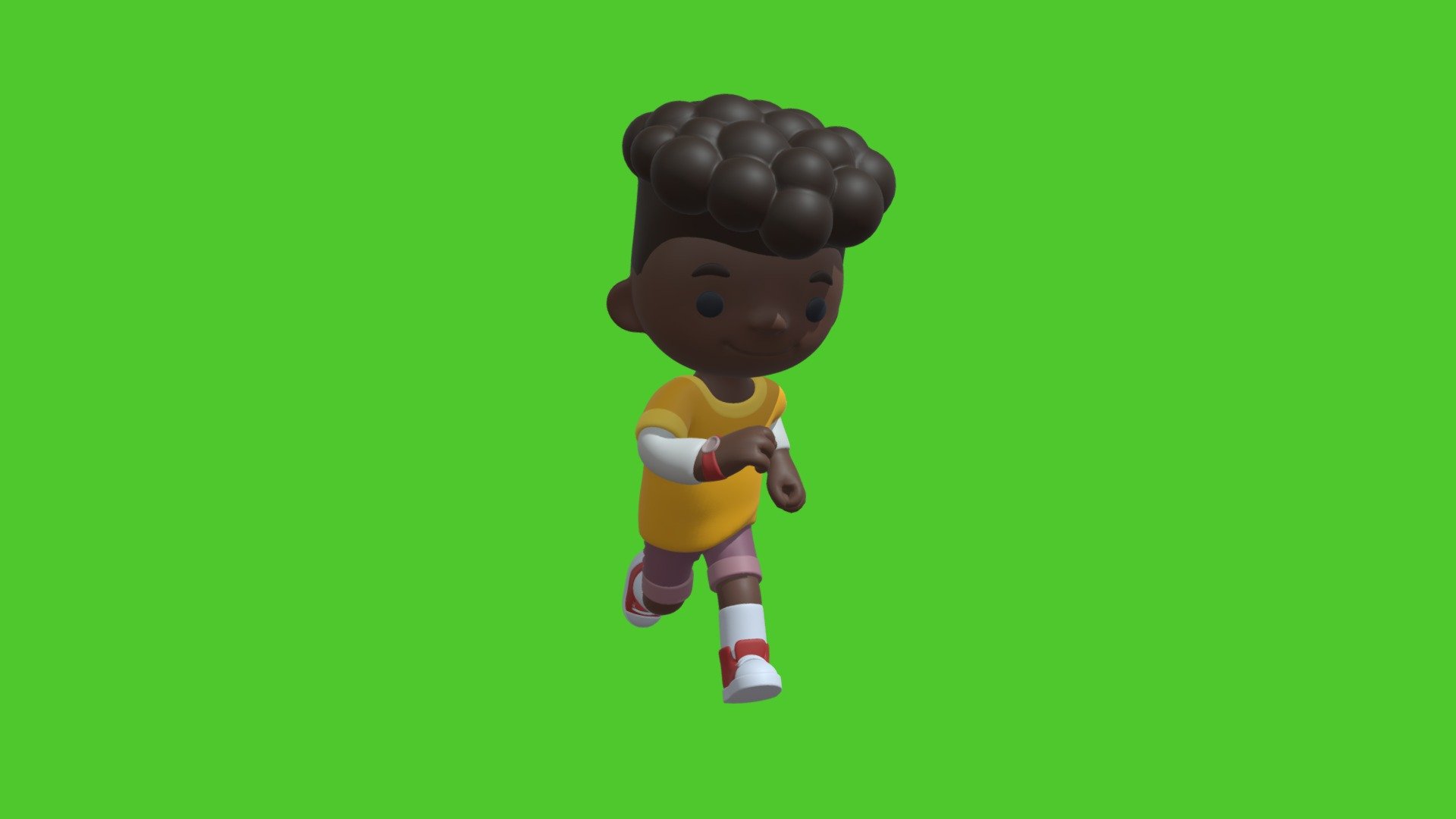 running_boy - Download Free 3D model by ap-school [ce789e3] - Sketchfab