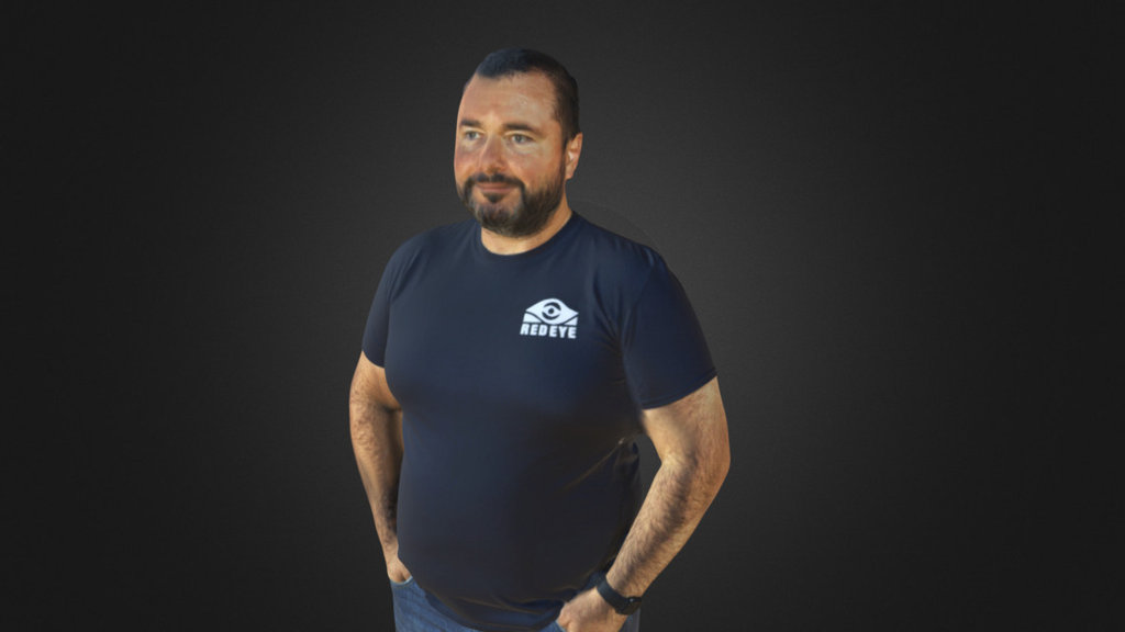 Wayne Gerard Red Eye - 3D model by Ditto Labs BNE (@tailor3d) [ce79340 ...