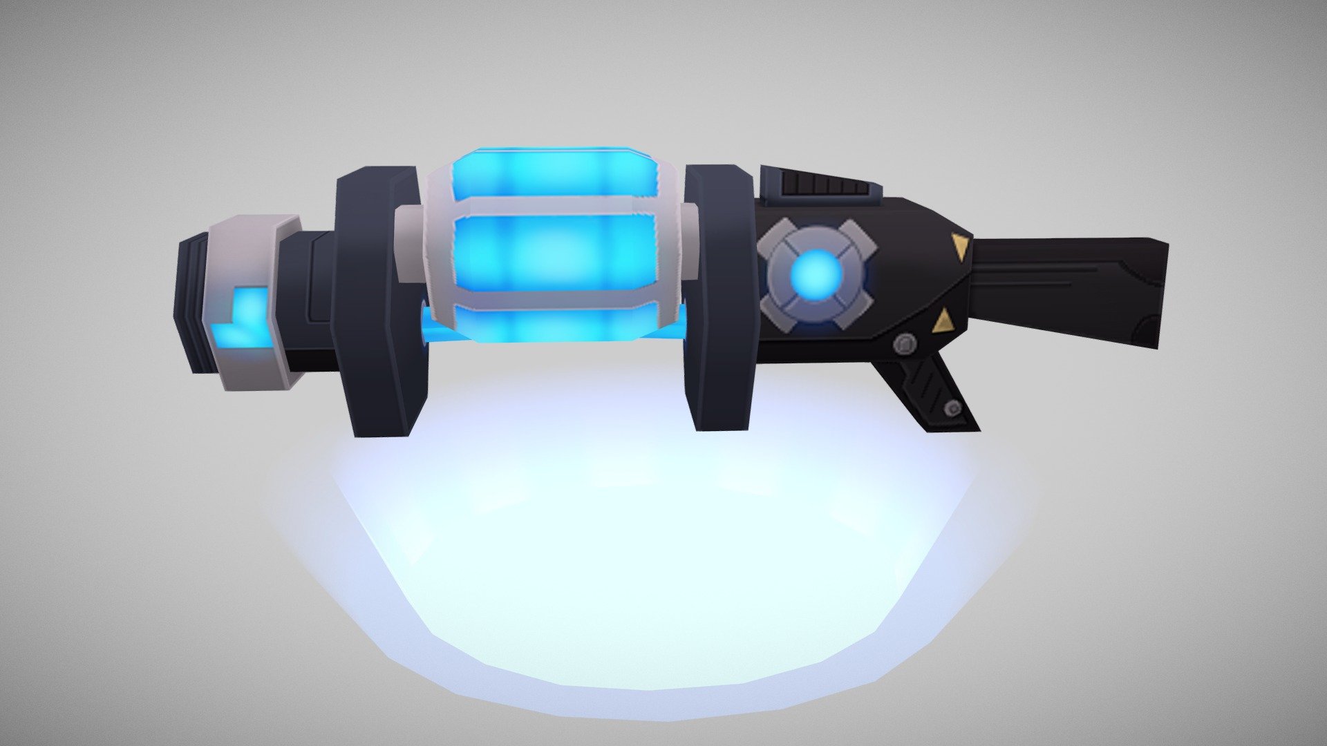 Cryo Gun - 3D model by Gabriel J. Garcia (@gabrieljgarcia) [ce797d9 ...