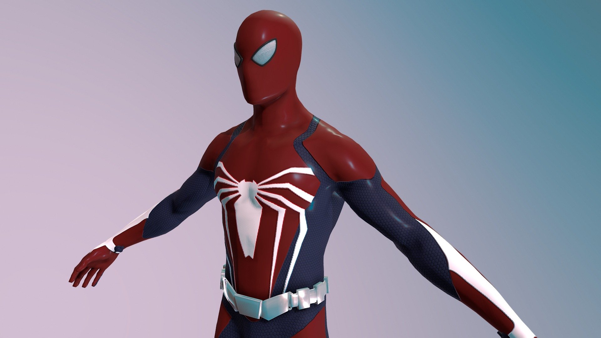 Spiderman High Poly Model - Buy Royalty Free 3D model by pollyshop ...