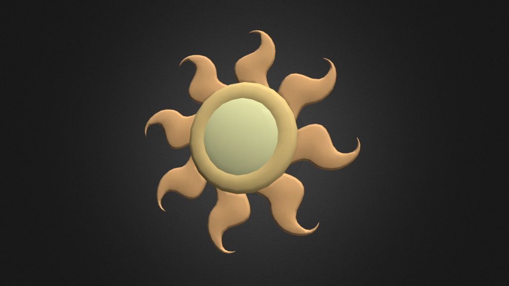 Sun Emblem - 3D model by Mist (@Mist0013) [ce7c52c] - Sketchfab