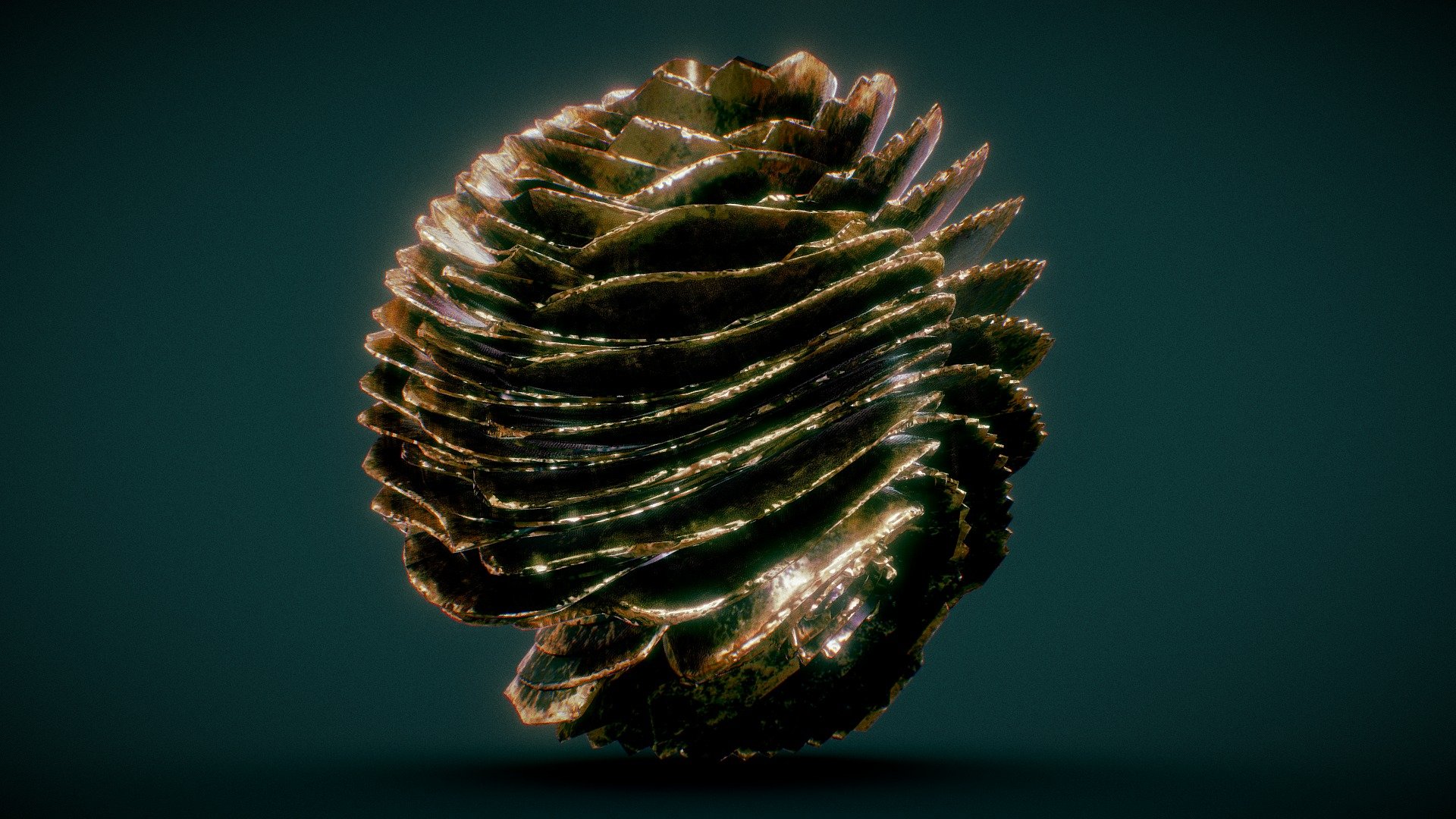 Digital Flower 7 - Buy Royalty Free 3D model by Polygonal Miniatures ...