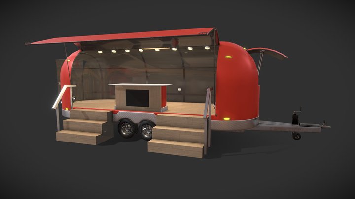 Trailer 3D models - Sketchfab
