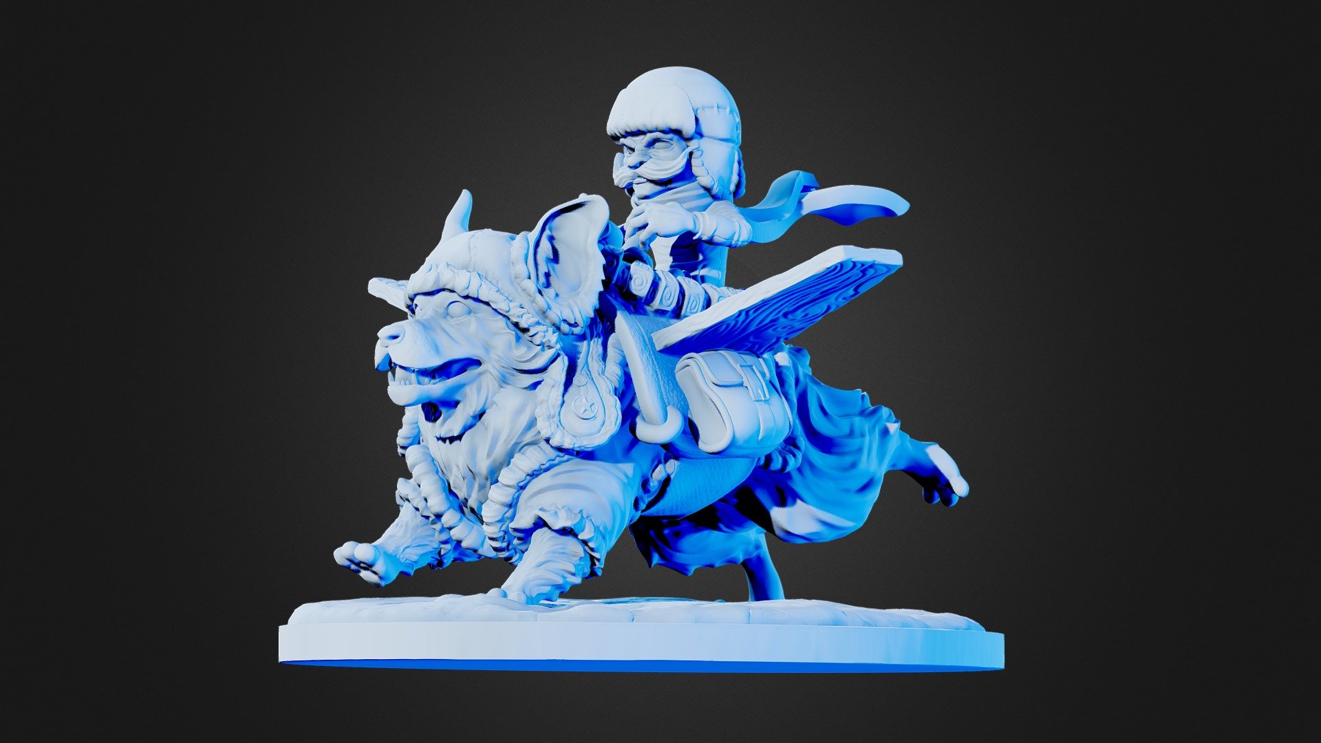 Corki Corgi - Download Free 3D model by Miguel Angel Merino (@Diplokoba ...