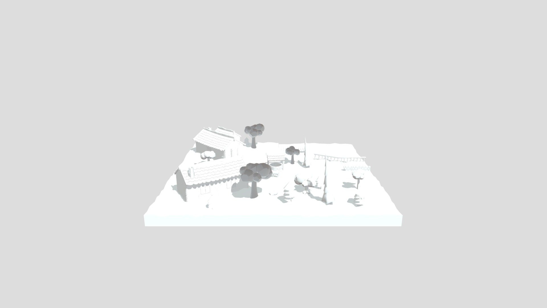 Village - 3D model by Anthony.Maxilom [ce8399a] - Sketchfab