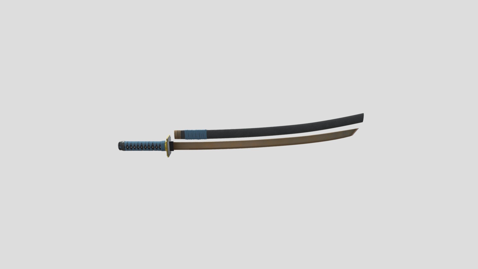 Katana Samurai Sword - Download Free 3D model by TopboyXO [ce8418d ...
