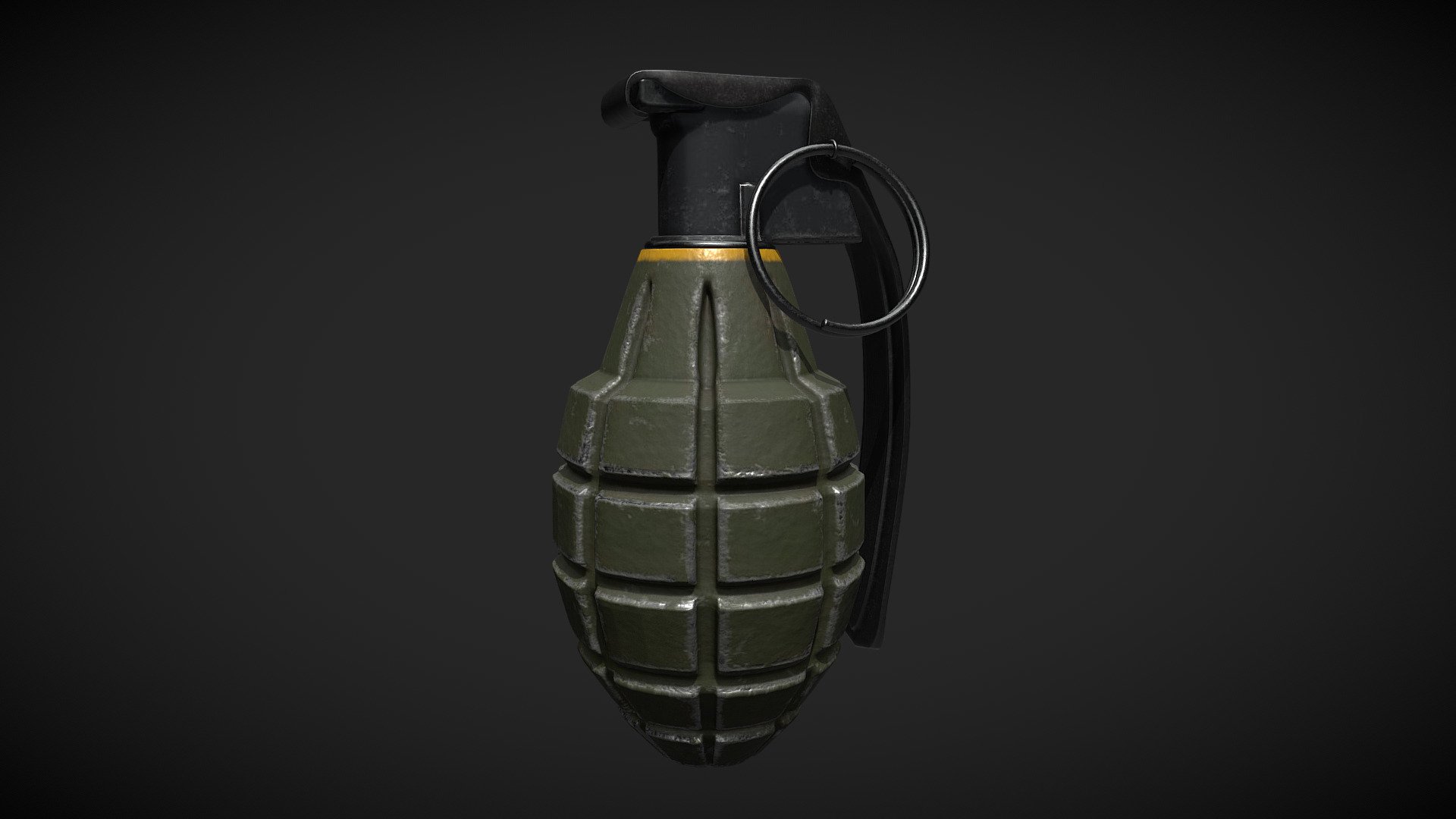 Hand Grenade - Download Free 3D model by bradacvojtech [ce85bc8 ...
