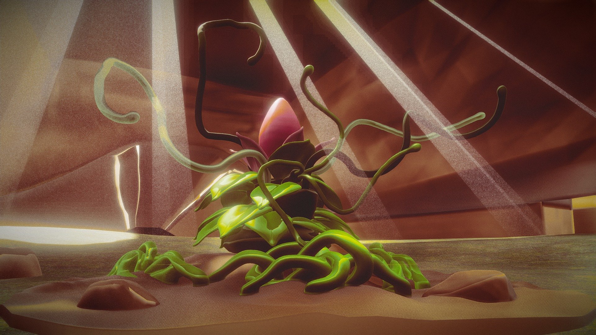 Plant Creature - 3D model by Jacob Quintana (@jacobq1004) [ce8644d ...