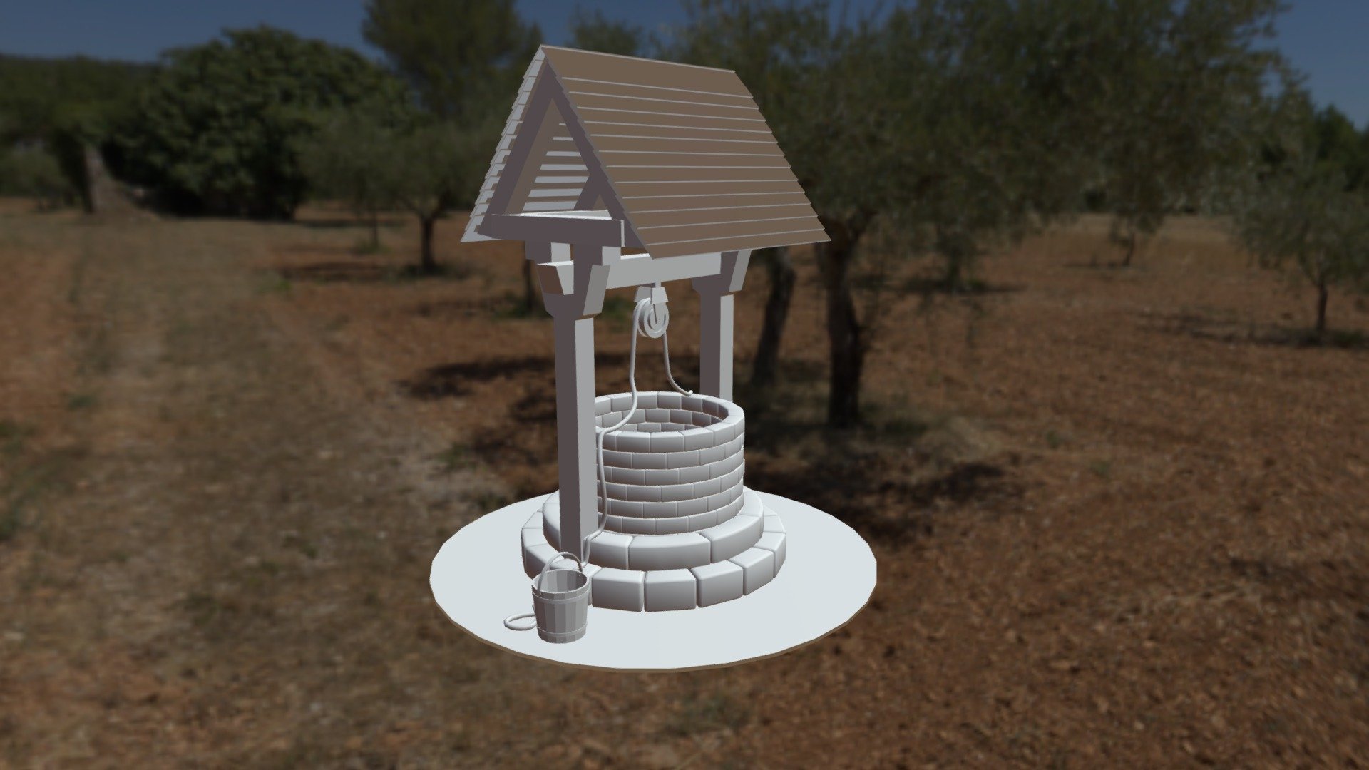well - 3D model by johnnydesk [ce89e77] - Sketchfab
