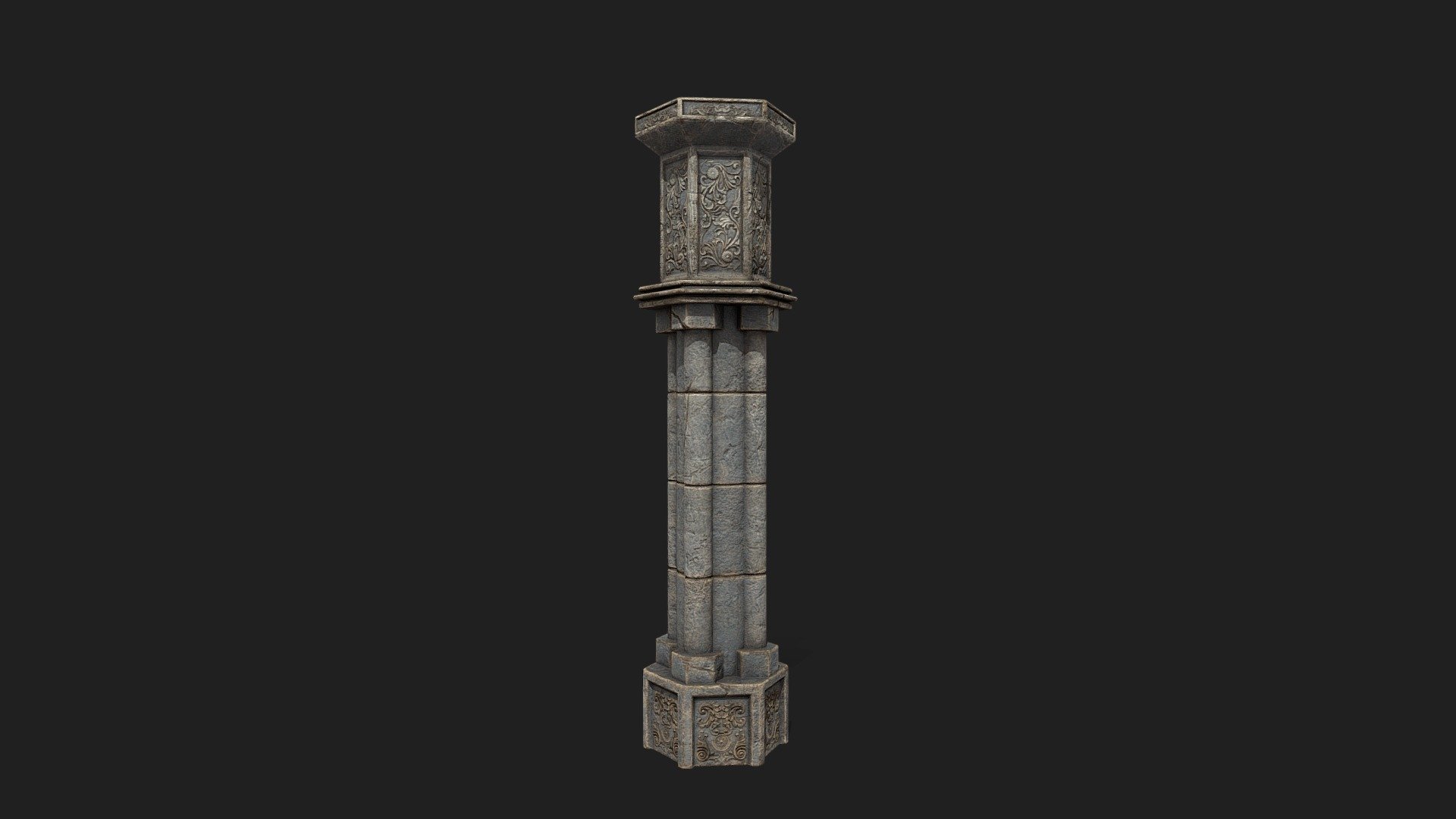 Gothic Column - Buy Royalty Free 3D model by KhucLam (@khuctunglam ...