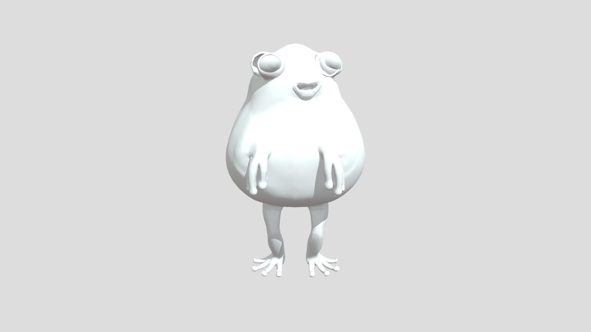 Bob the Frog - 3D model by adaliachong [ce8b251] - Sketchfab