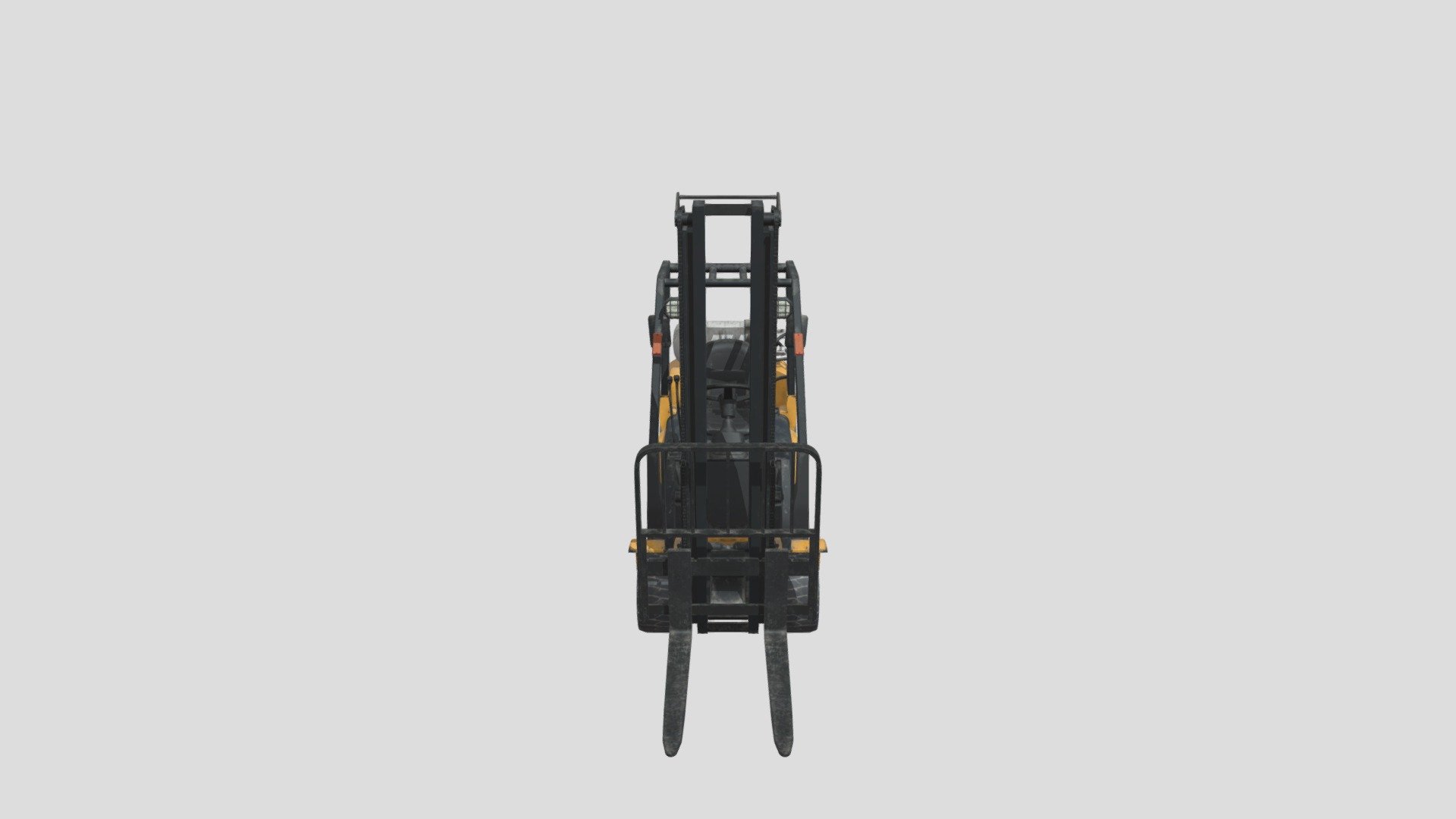 Forklift - Download Free 3D model by ezbreneman [ce8b2c7] - Sketchfab