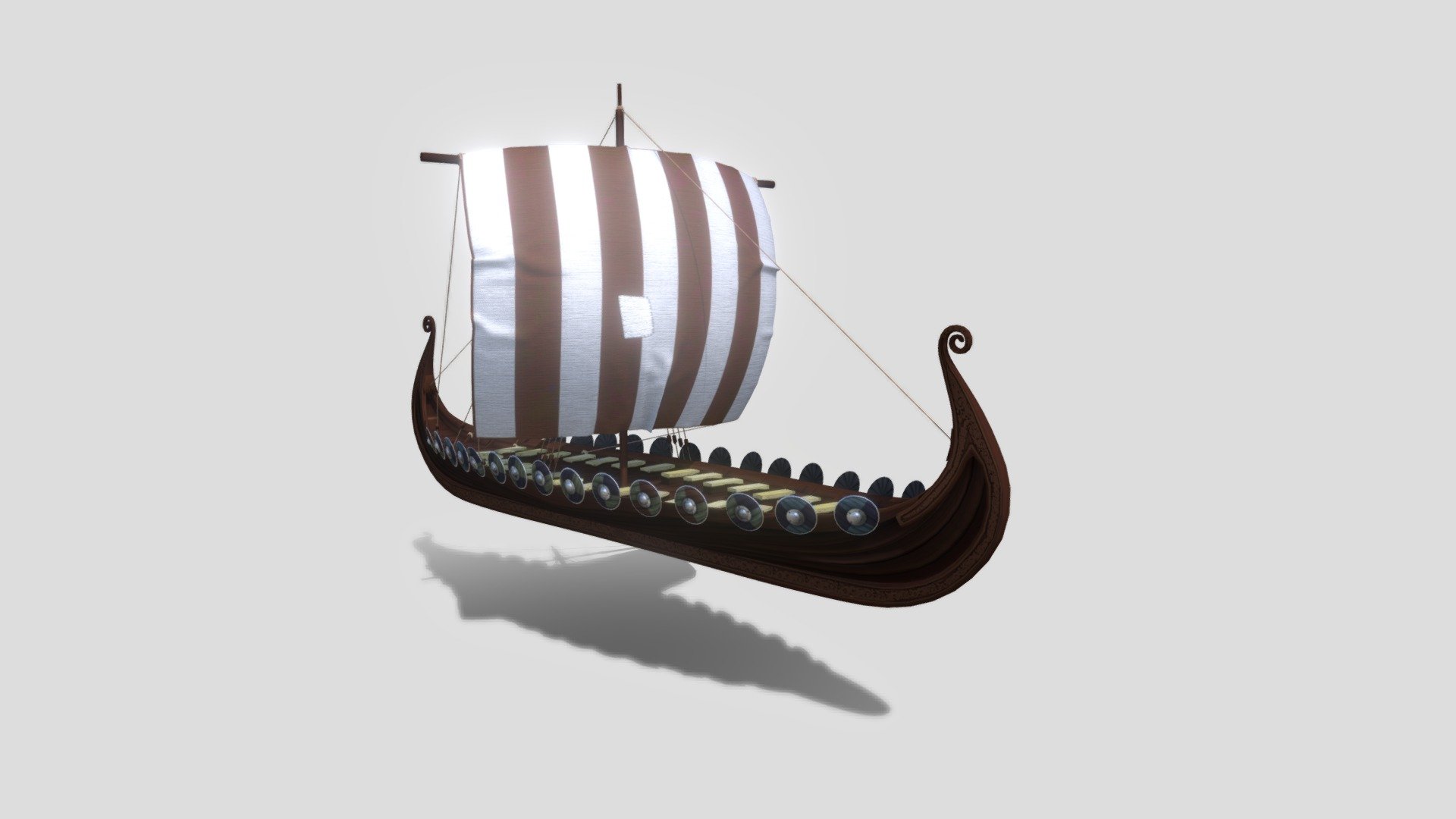 Oseberg Ship - Download Free 3D model by n-malmberg [ce8bd14] - Sketchfab