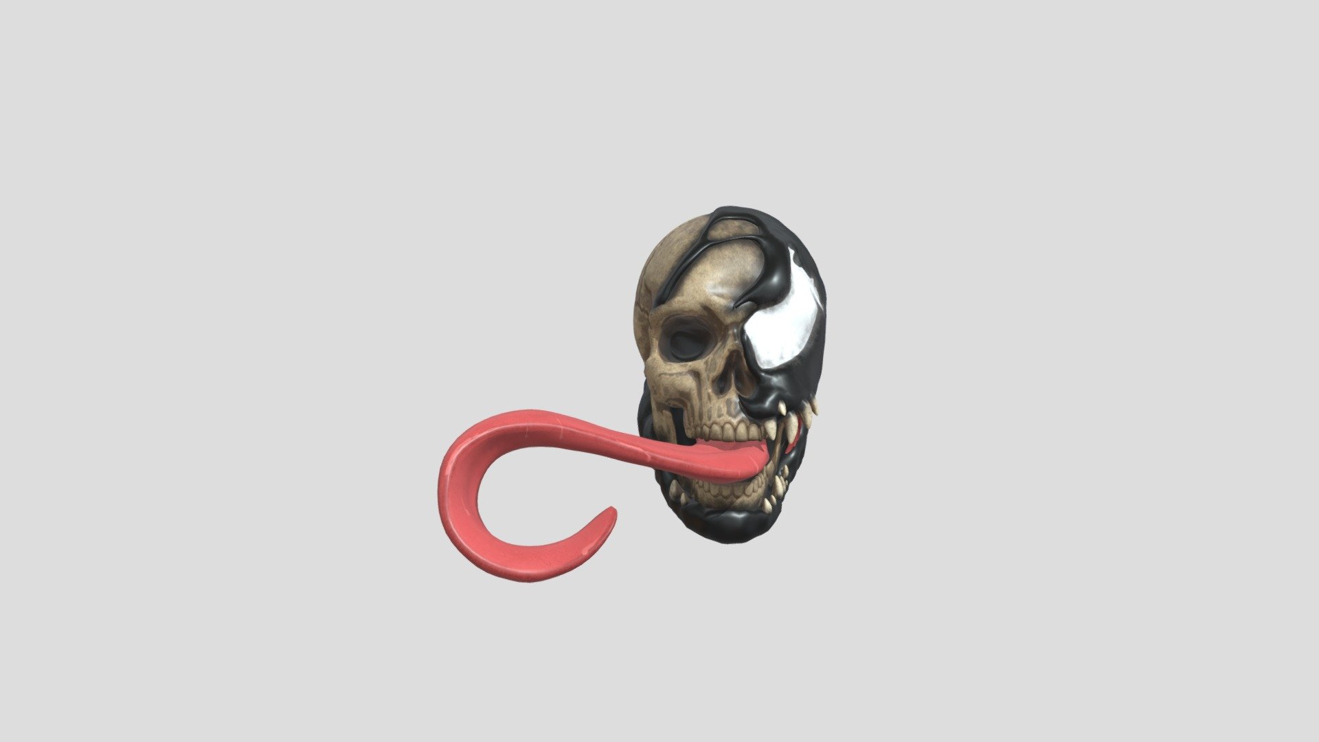Venom Head - Download Free 3D model by 3D MODELS (@3dworldz) [ce8ccfc ...