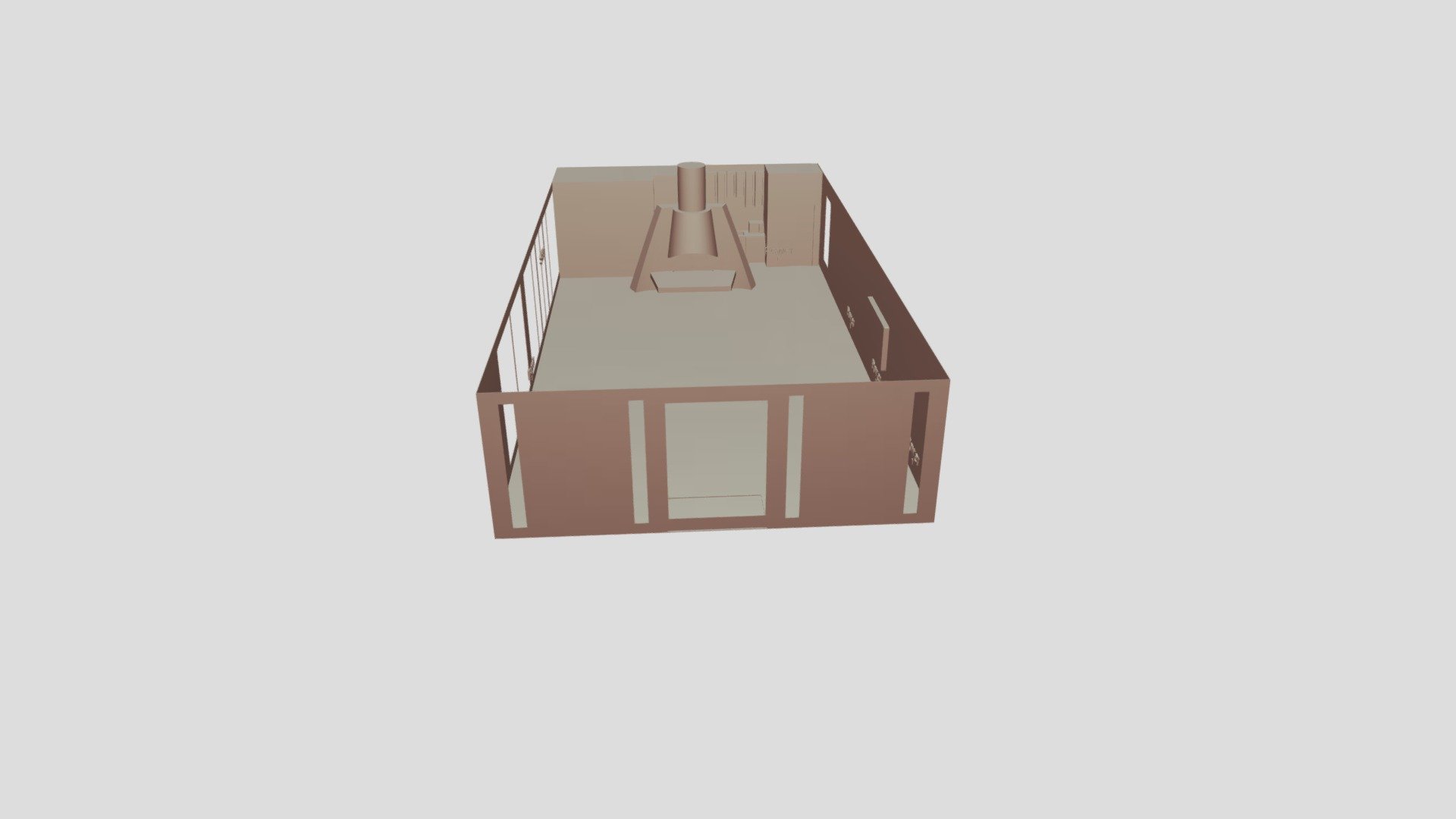 Clubhouse - 3D model by oscarcarrillo [ce8d3c0] - Sketchfab