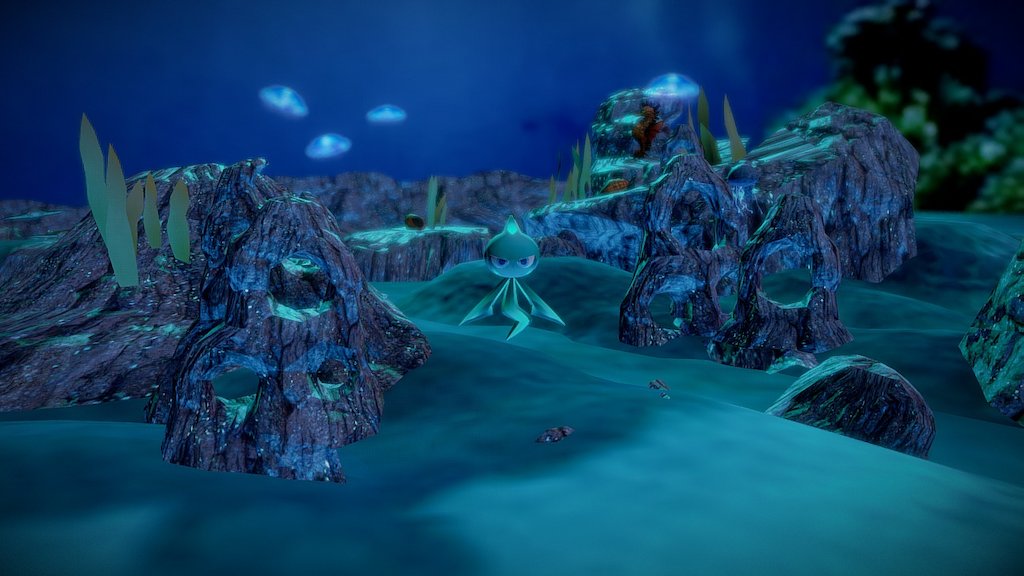 Deep Sea Wisps - 3D model by Gabs.c4d [ce8e209] - Sketchfab