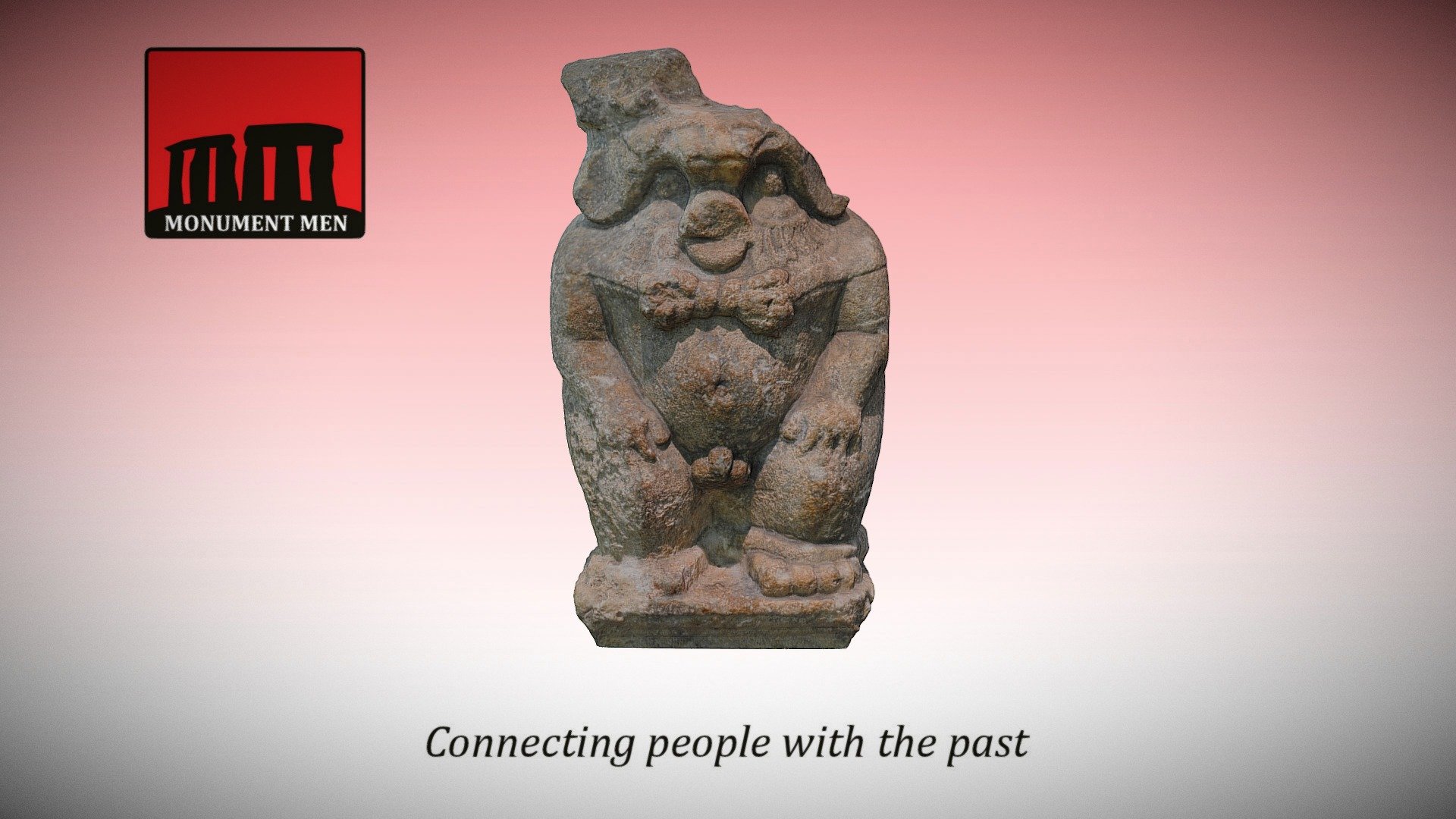 Statue of the dwarf god Bes - 3D model by Monument Men (@monumentmen ...