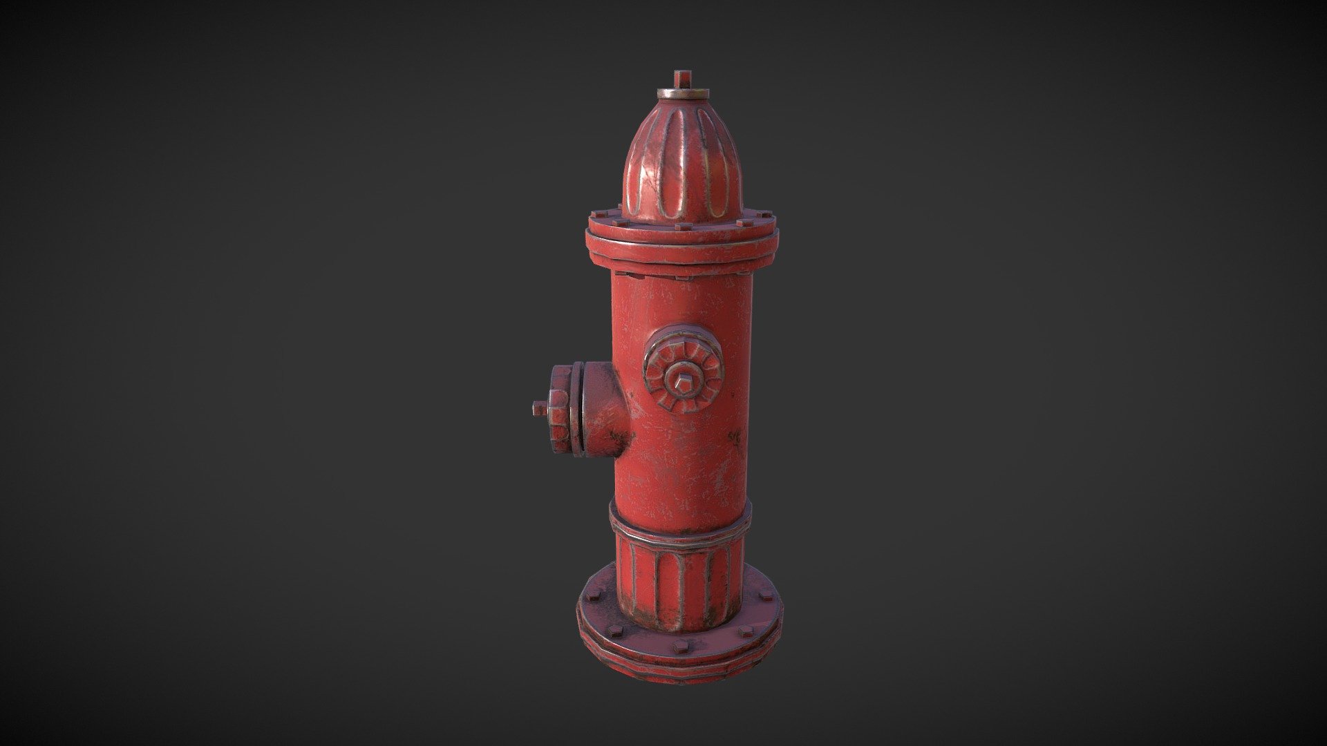 Fire Hydrant - 3D model by union20 [ce92b1a] - Sketchfab