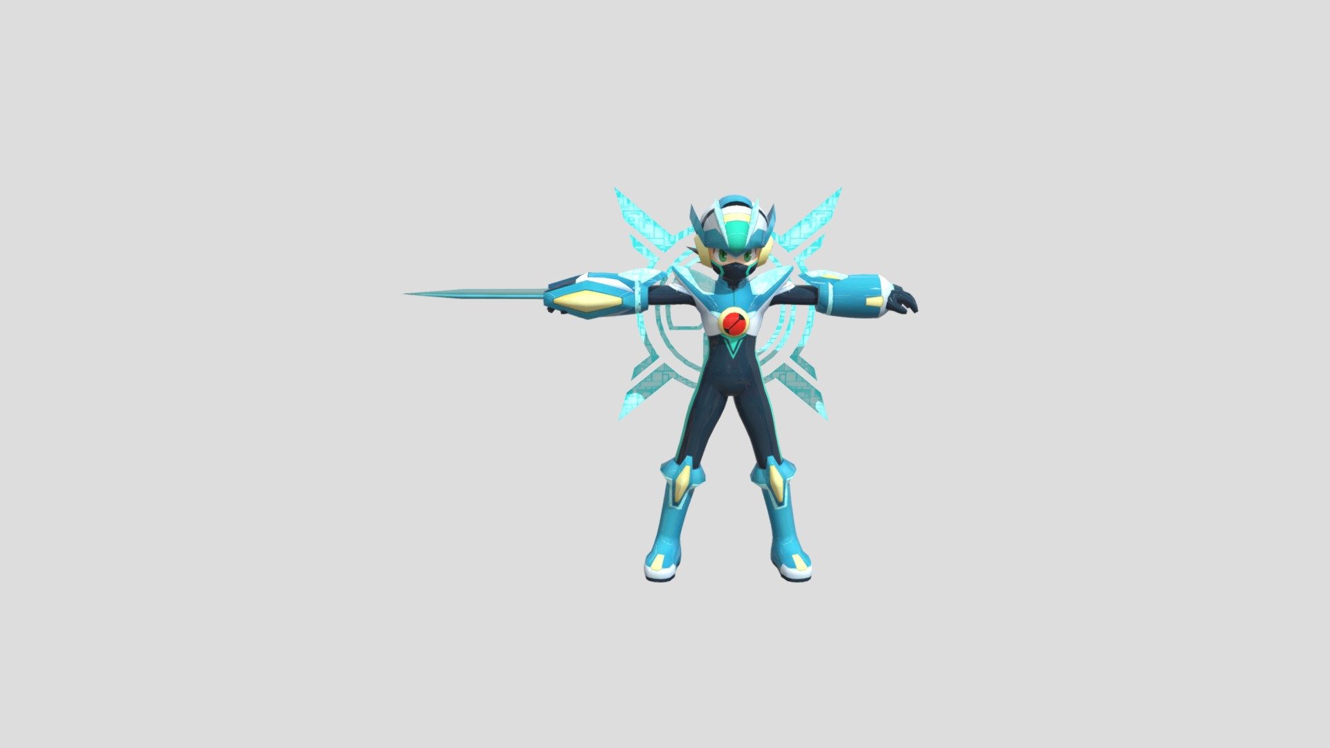 Dive Armor Mega Man EXE - Download Free 3D model by mikomagallona ...