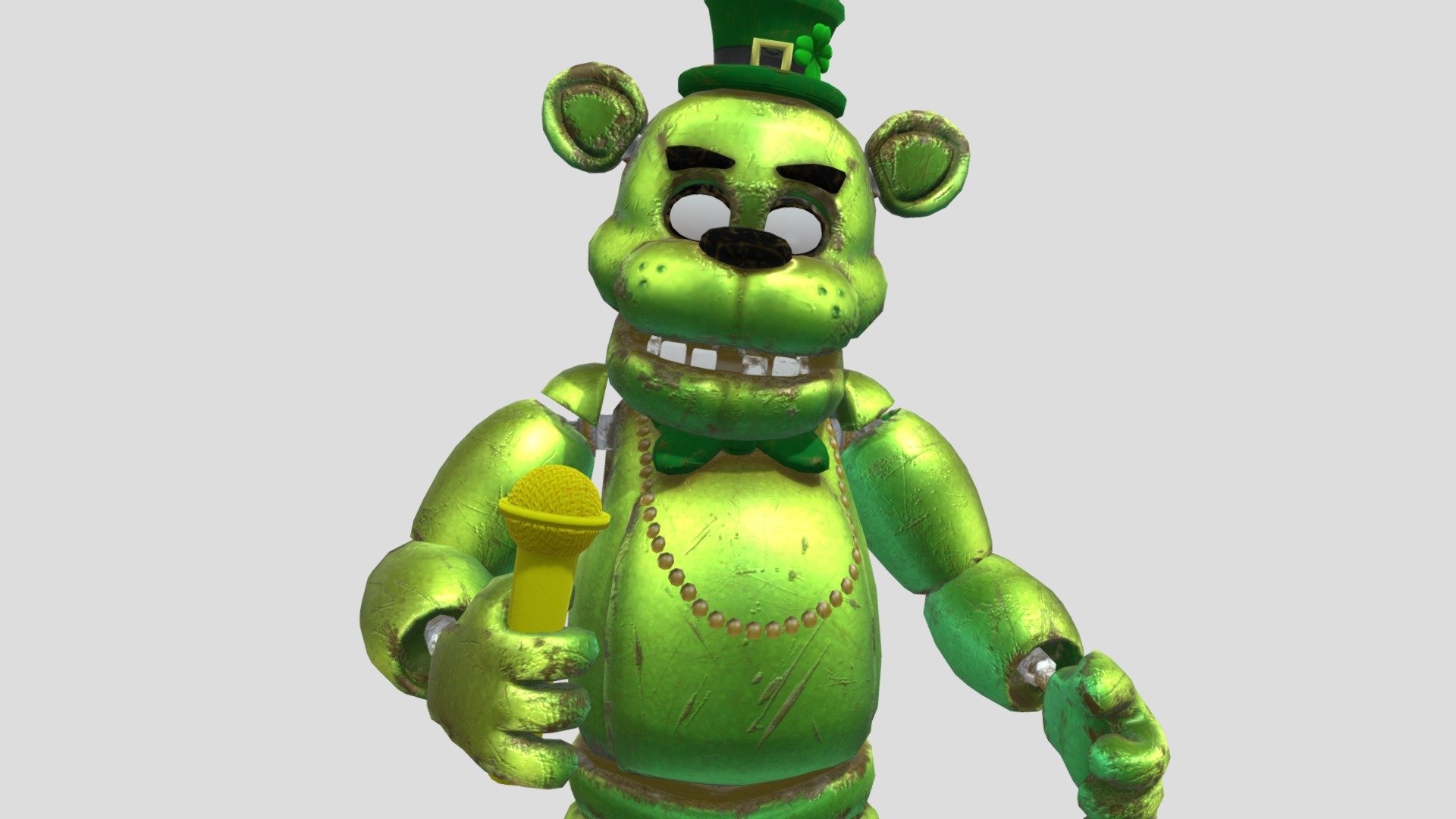 Shamrock Freddy Idle - Download Free 3D model by OrangeSauceu [ce941c9 ...
