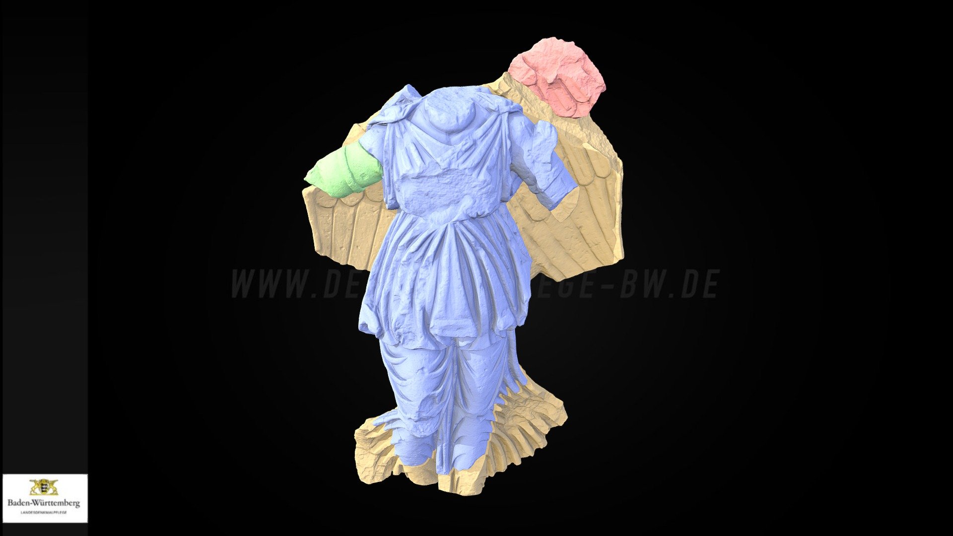 Victoria Statue Fragments | Fragmente - 3D model by LAD BW (@ladbw ...