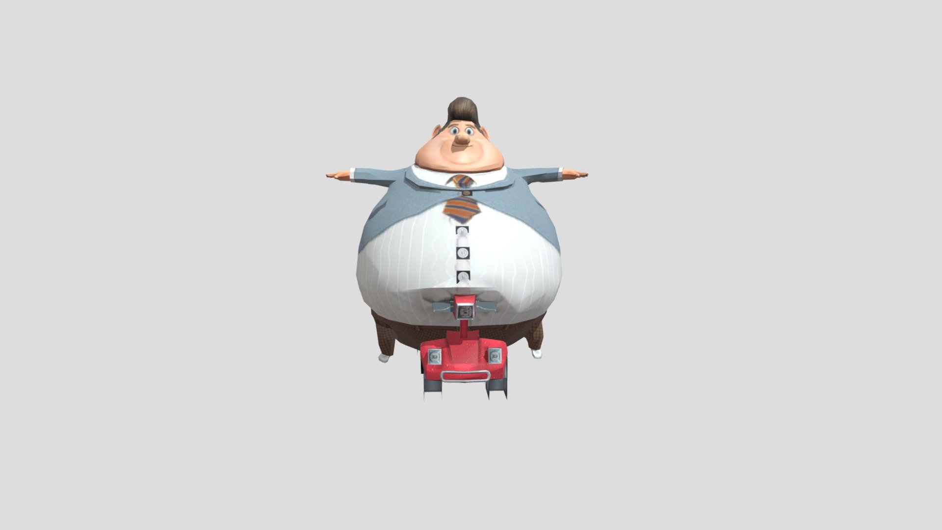Fat Mayor Shelbourne add for Garrys Mod & SFM - Download Free 3D model ...