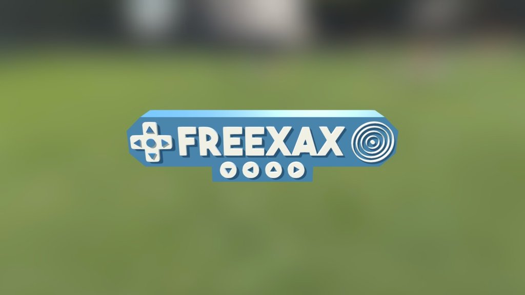 Freexax Logo 3D - 3D model by unlikelyyuusha [ce988d6] - Sketchfab