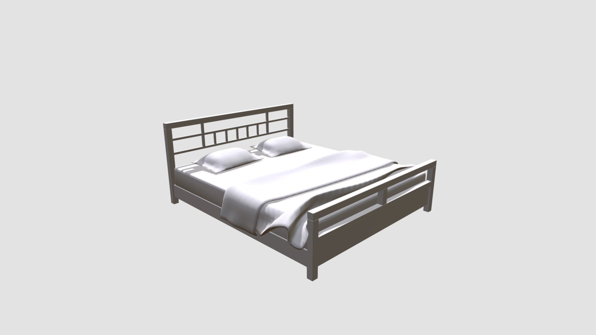 bed - Buy Royalty Free 3D model by Evermotion [ce99987] - Sketchfab Store